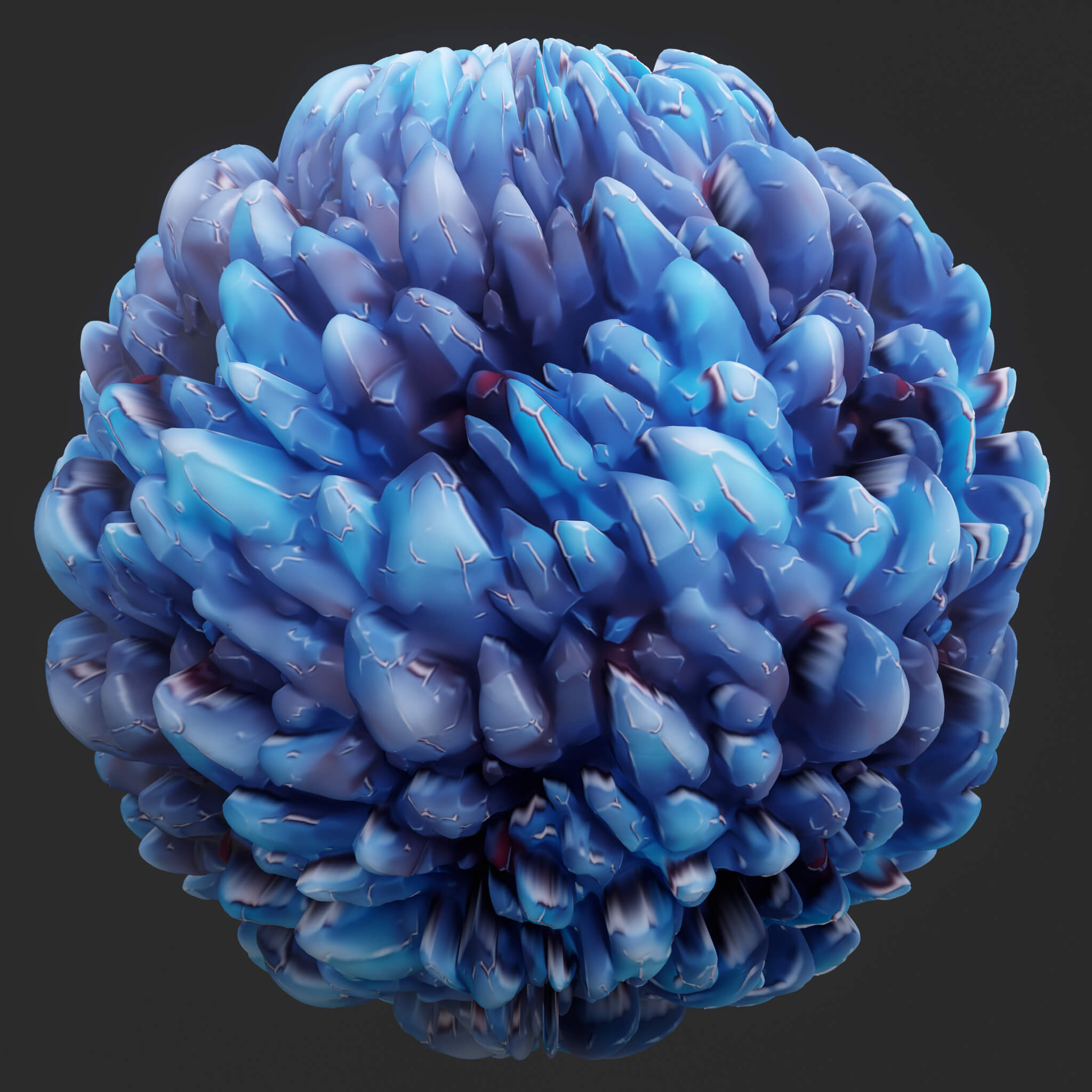 Stylized Crystal Seamless Texture by zames1992d