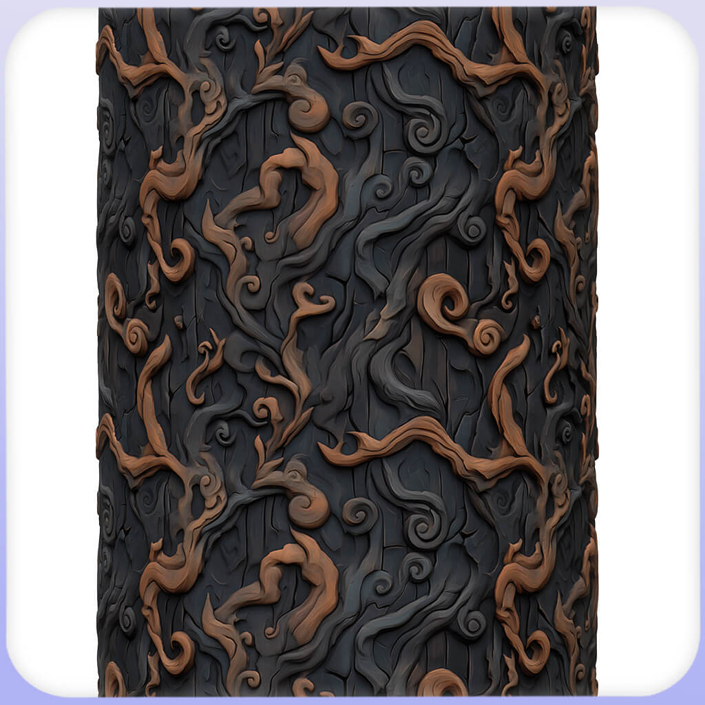 Stylized Floor Seamless Texture by zames1992d