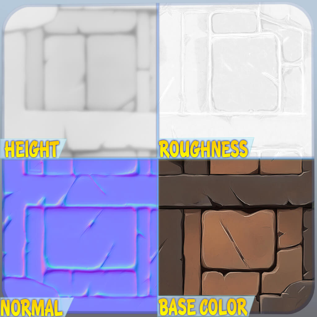 Stylized Floor Seamless Texture by zames1992d