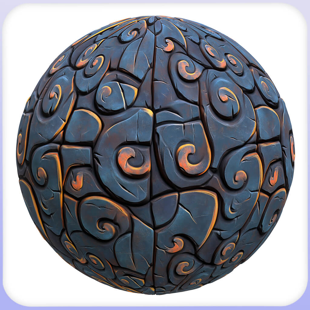 Stylized Floor Seamless Texture by zames1992d