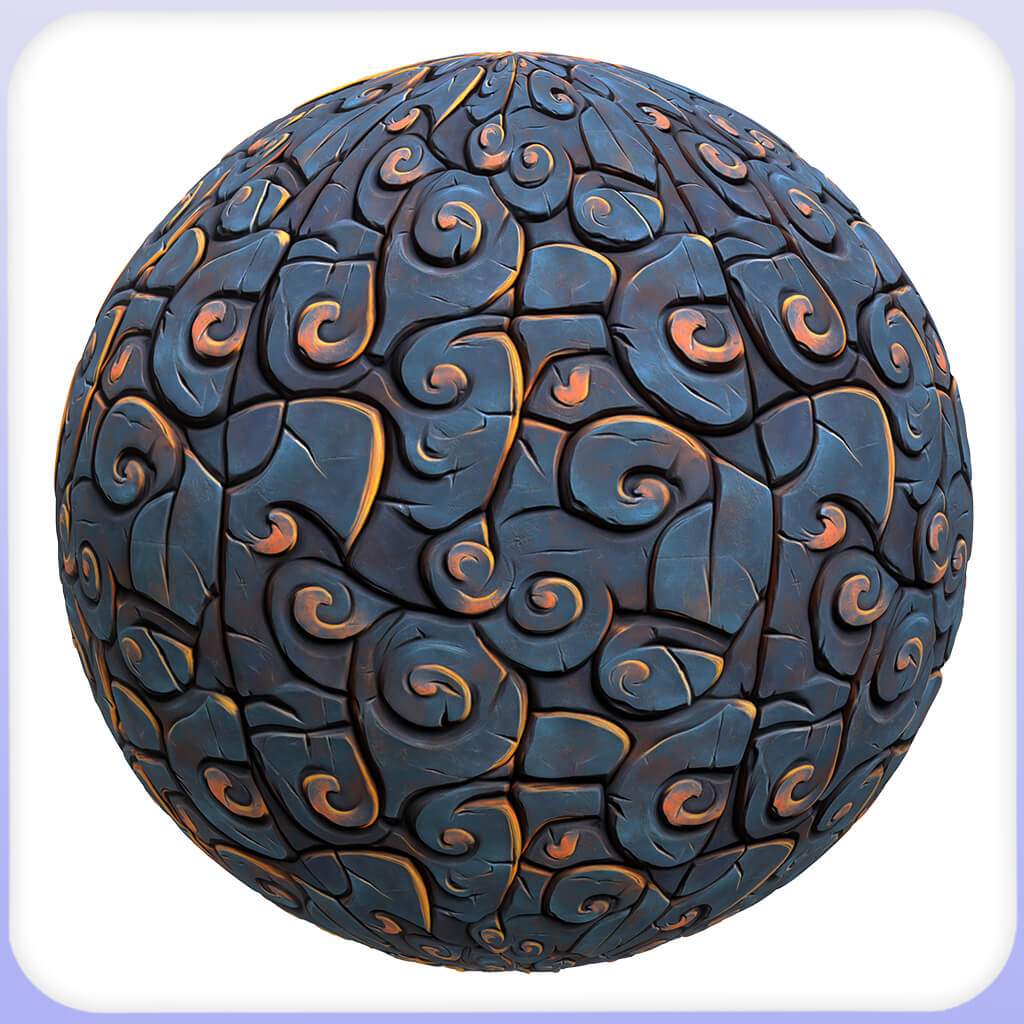 Stylized Floor Seamless Texture by zames1992d