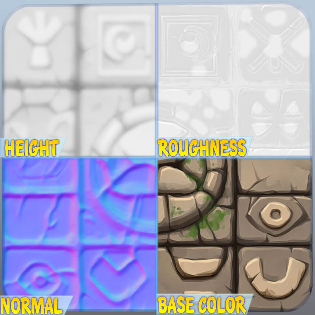 Stylized Floor Seamless Texture by zames1992d