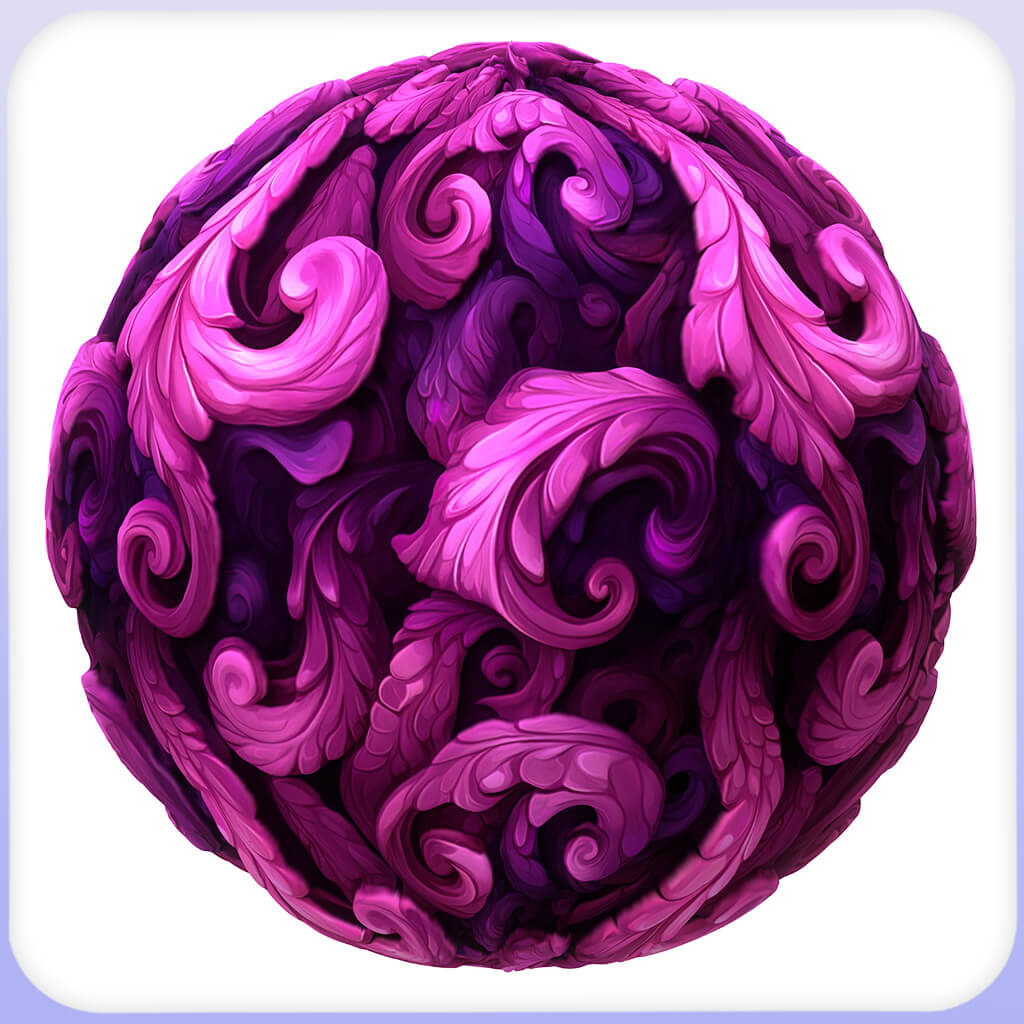 Stylized Foliage Seamless Texture by zames1992d