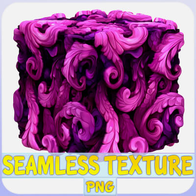 Stylized Foliage Seamless Texture by zames1992d