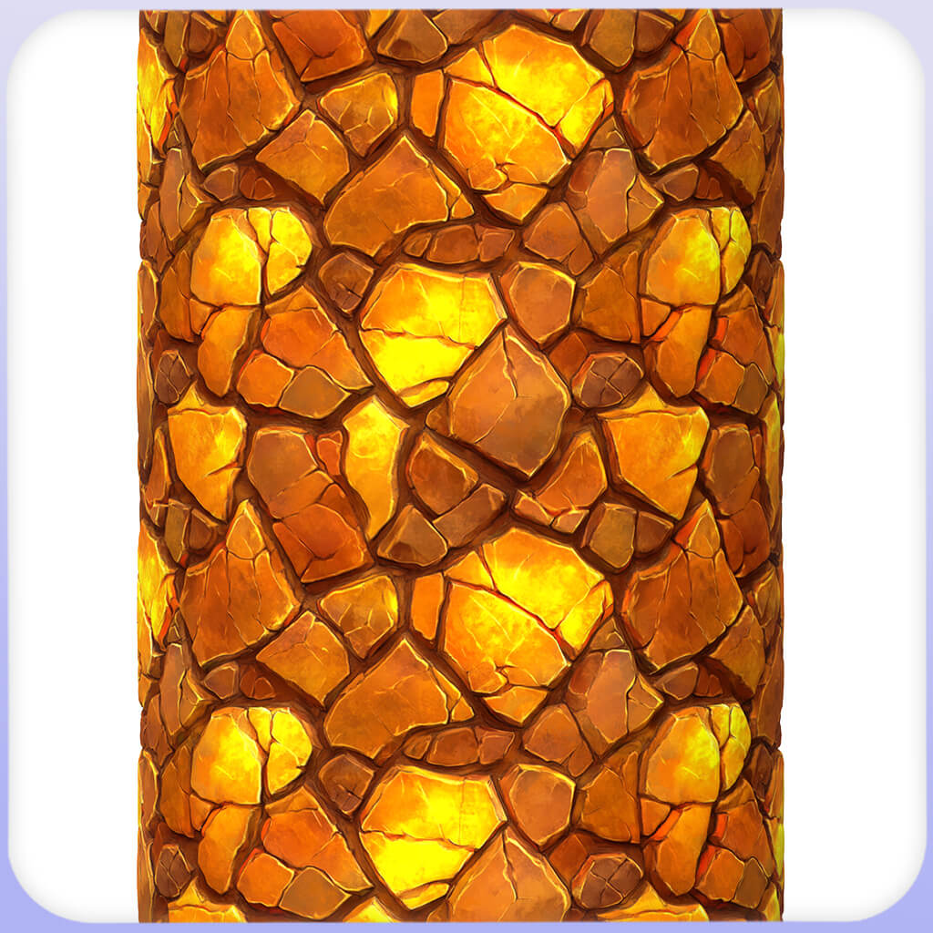 Stylized Gold Seamless Texture by zames1992d