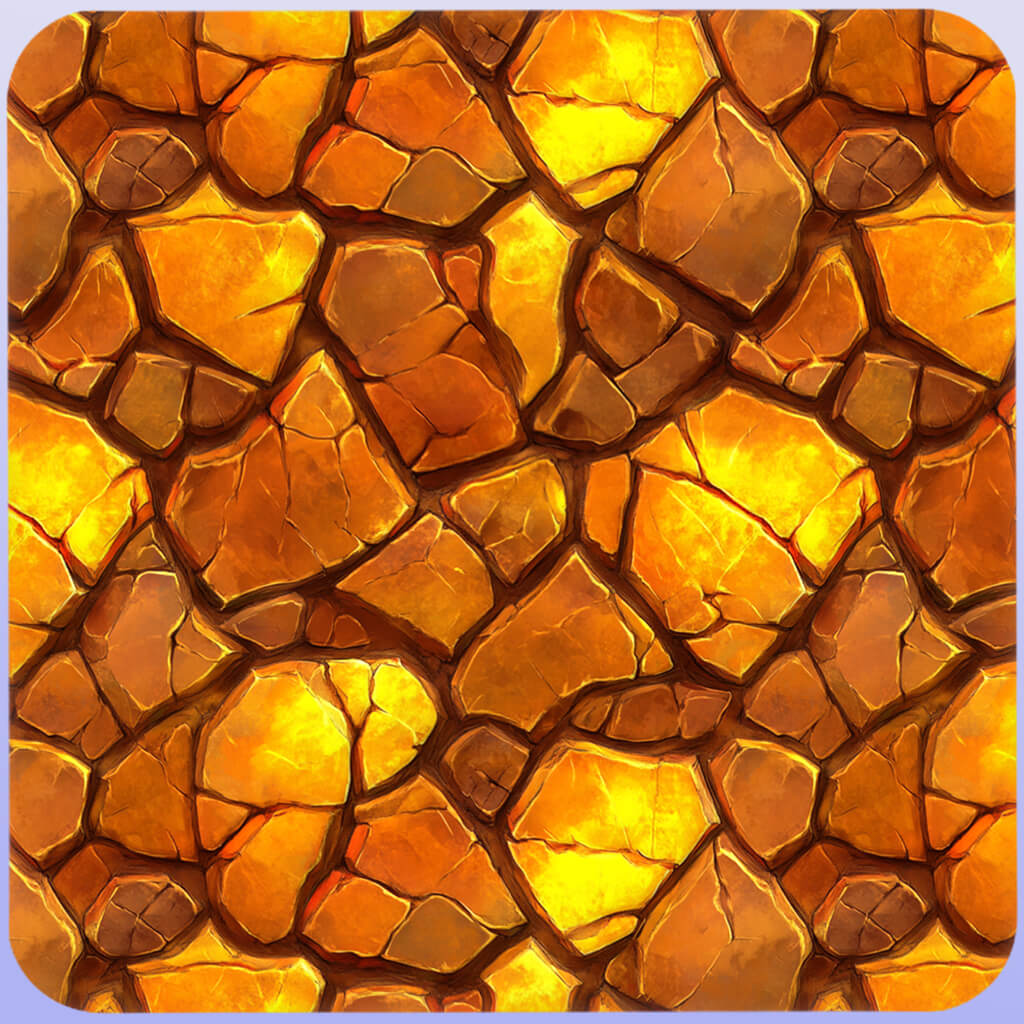 Stylized Gold Seamless Texture by zames1992d