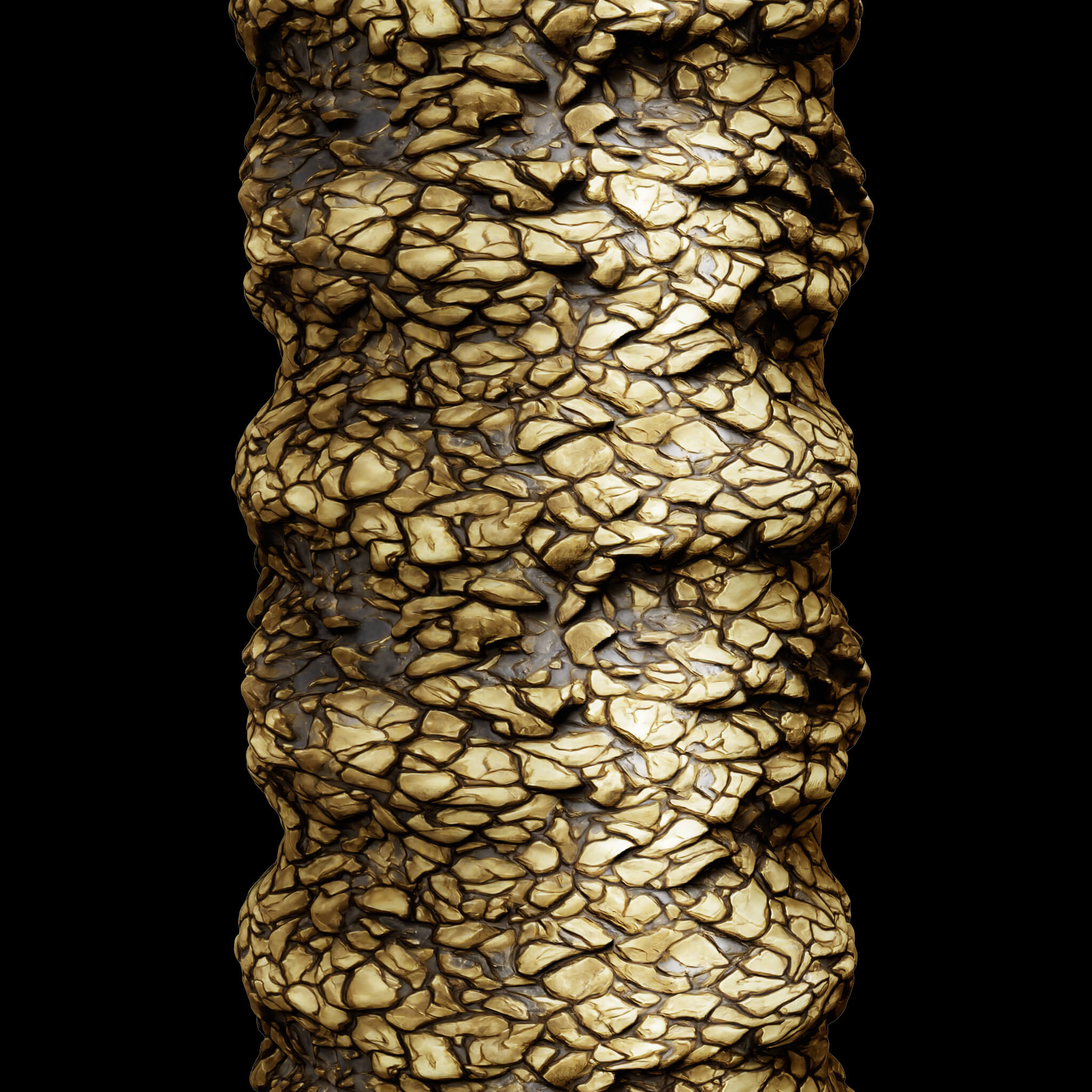 Stylized Gold V2 Seamless Texture by zames1992d