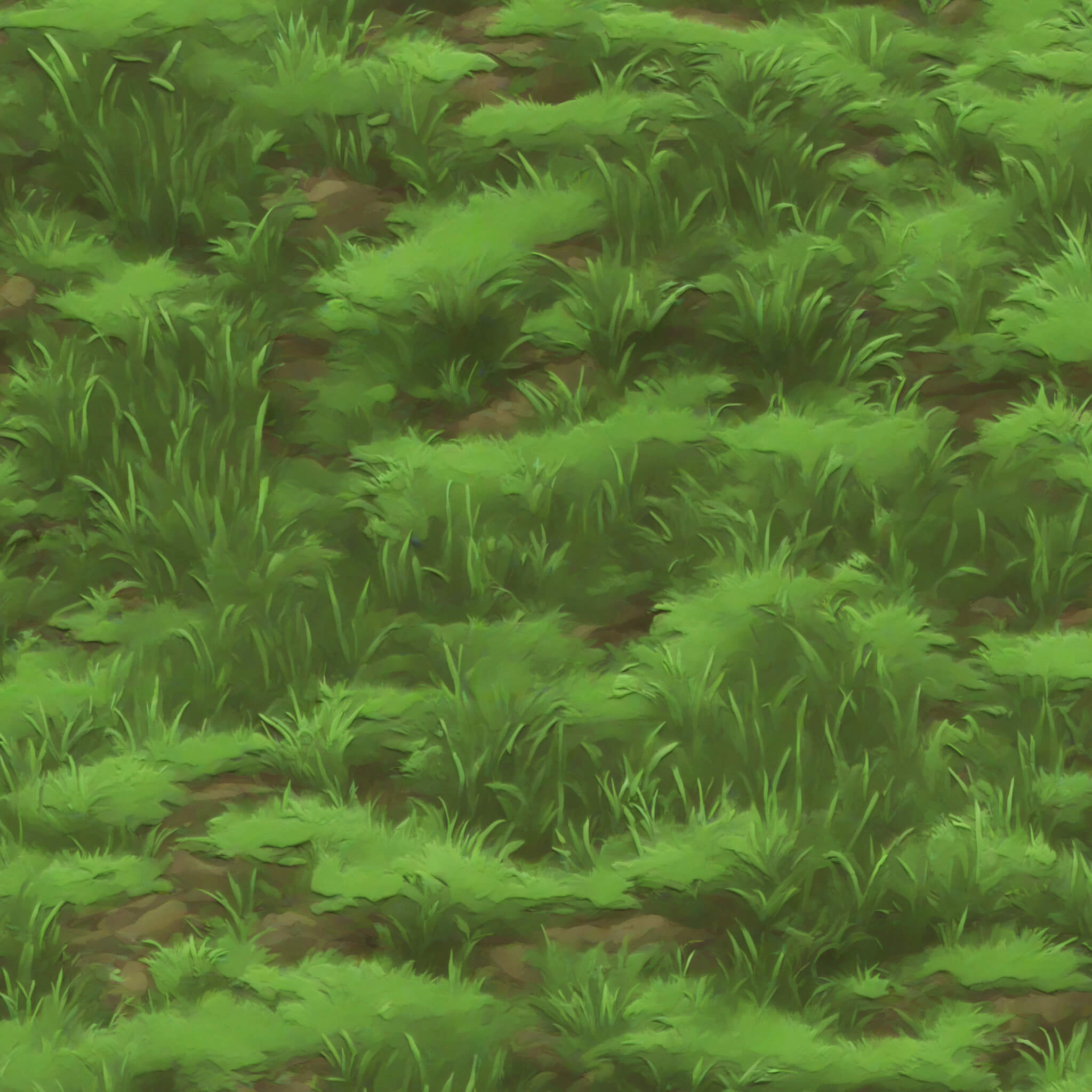 Stylized Grass Seamless Texture by zames1992d