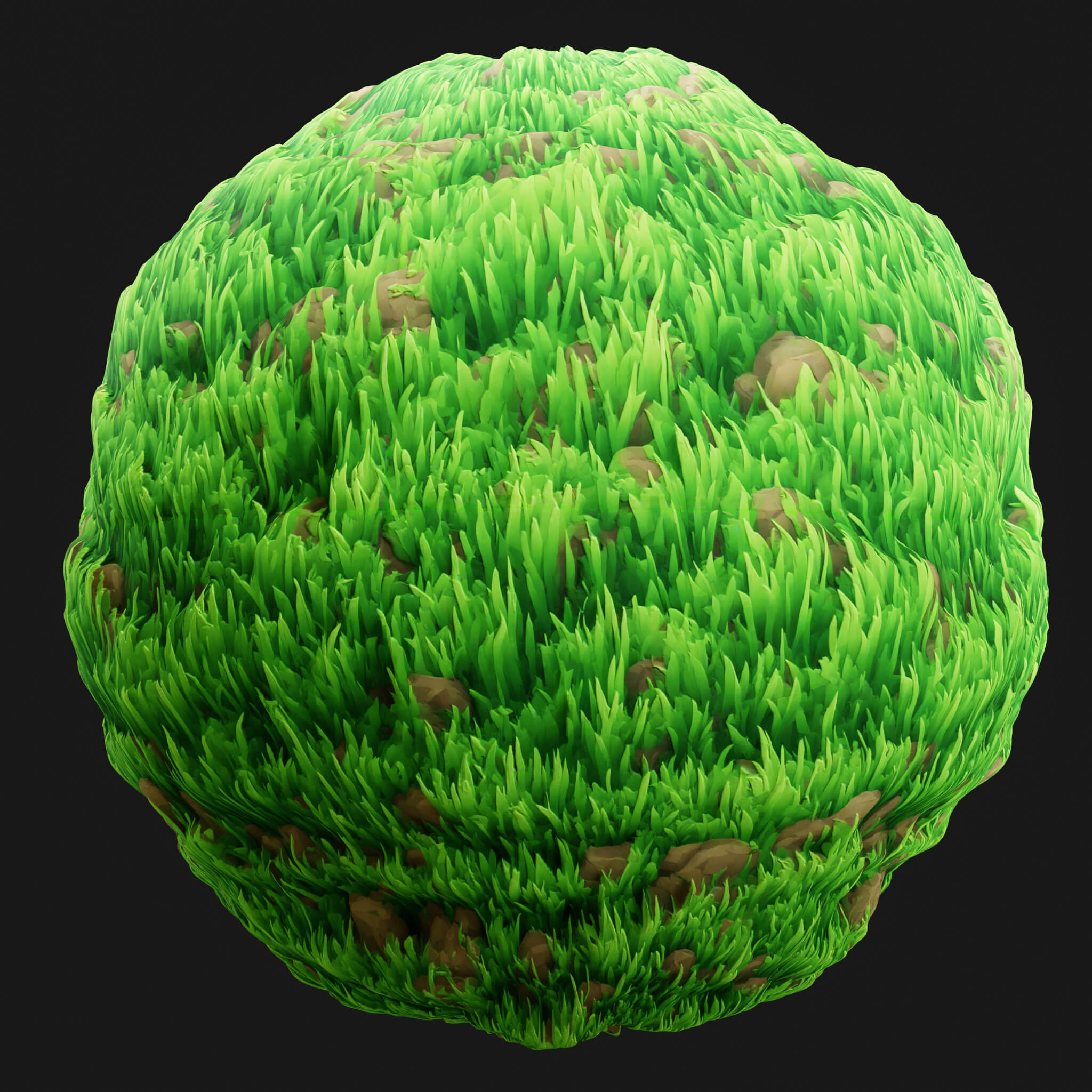 Stylized Grass Seamless Texture by zames1992d