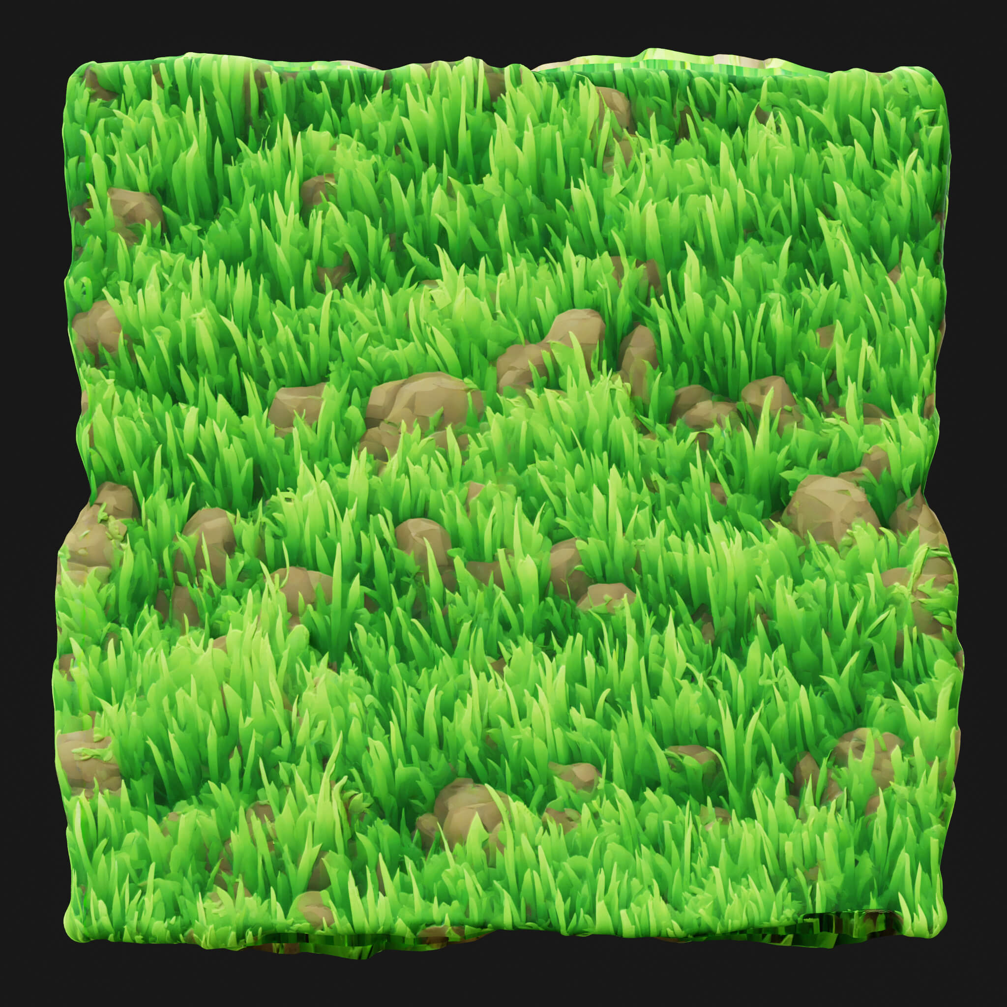 Stylized Grass Seamless Texture by zames1992d