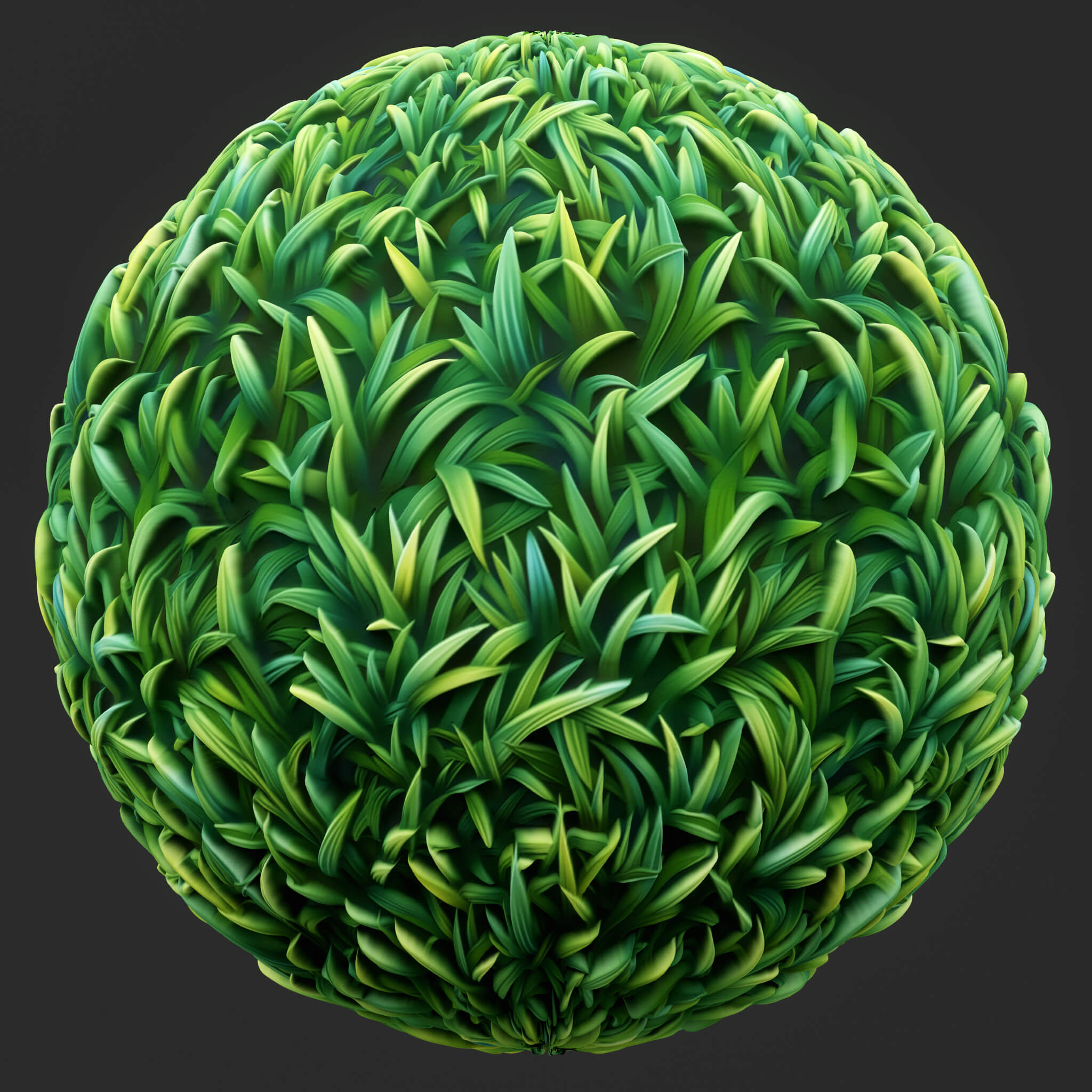 Stylized Grass Seamless Texture by zames1992d