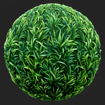 Stylized Grass Seamless Texture by zames1992d
