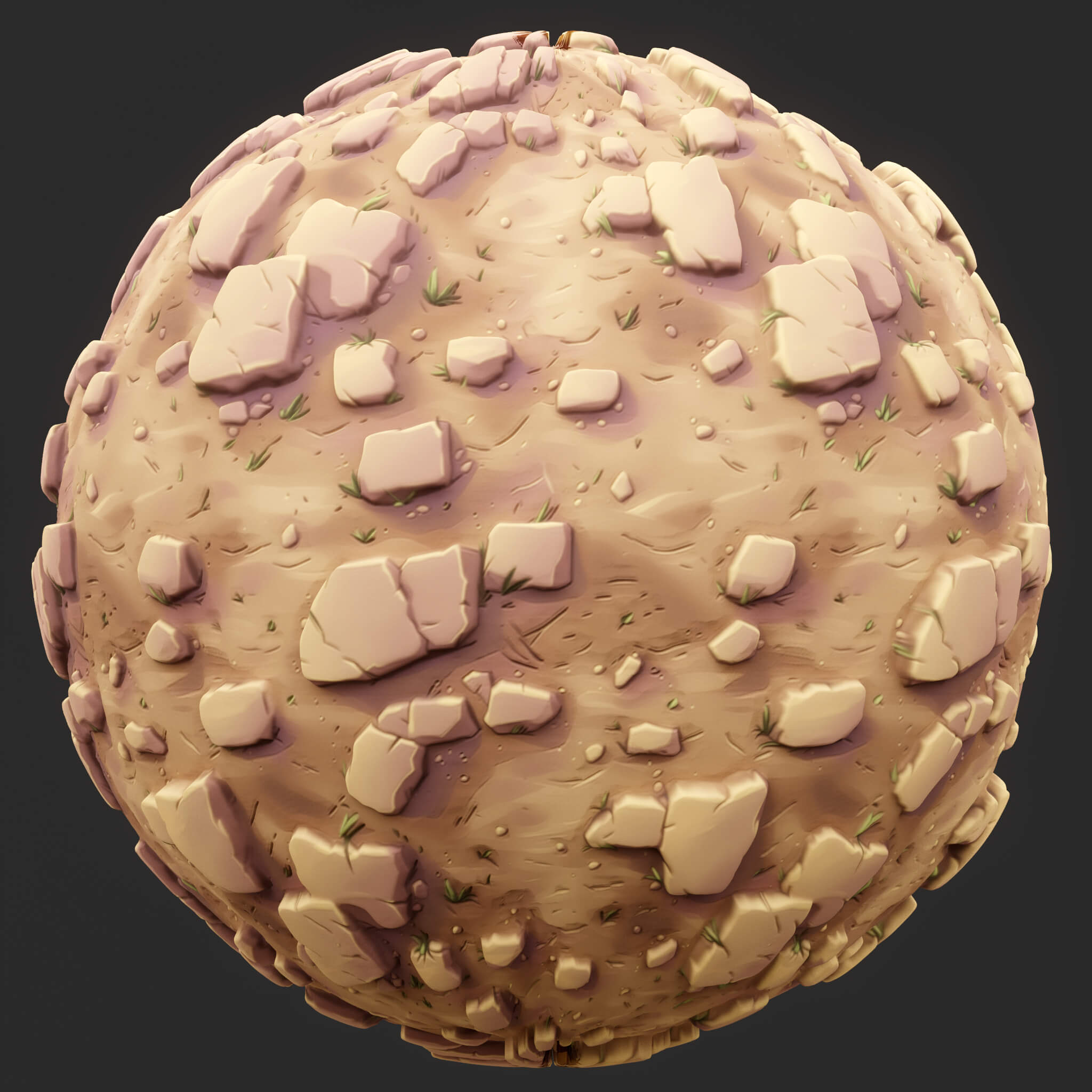 Stylized Ground Seamless Texture by zames1992d