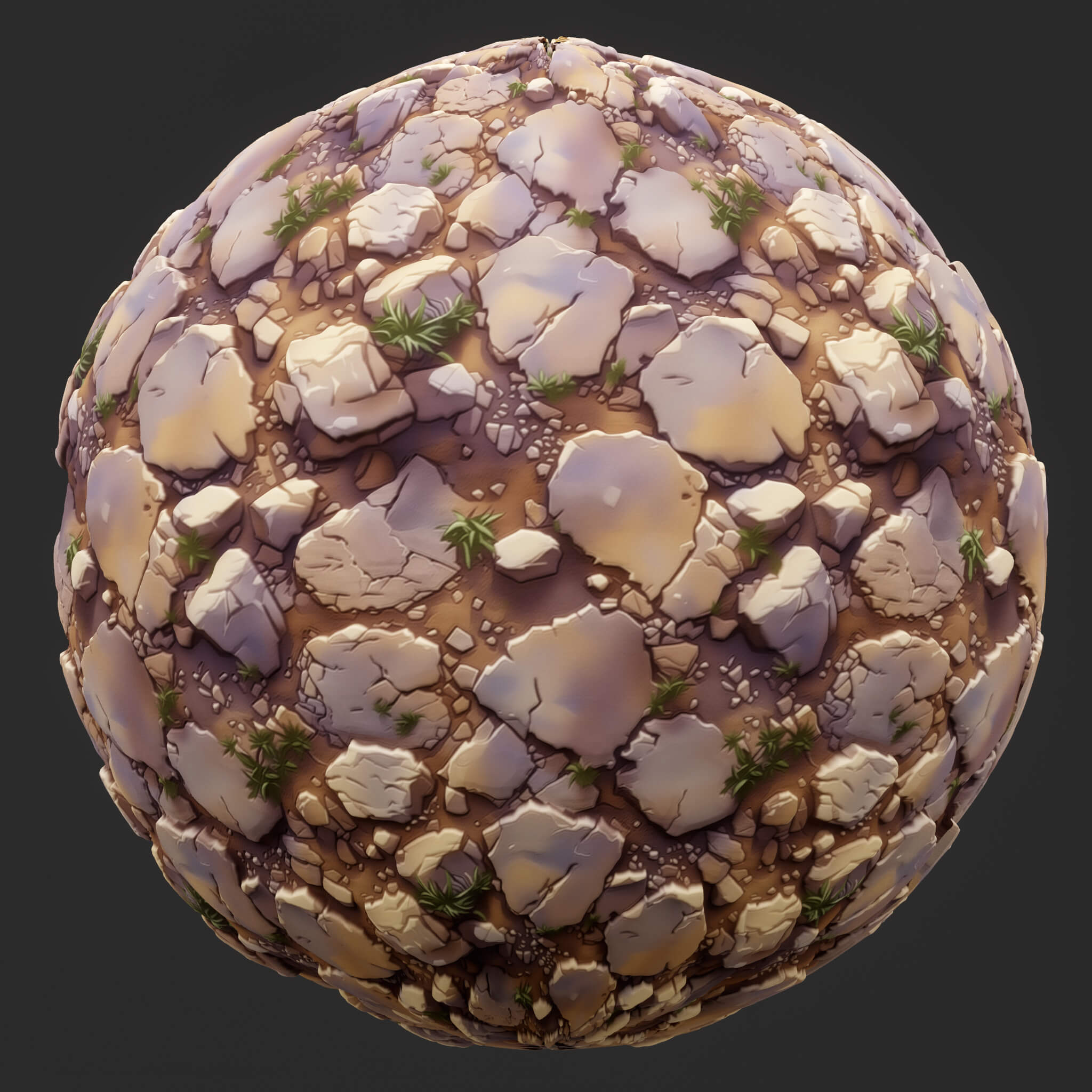 Stylized Ground Seamless Texture by zames1992d
