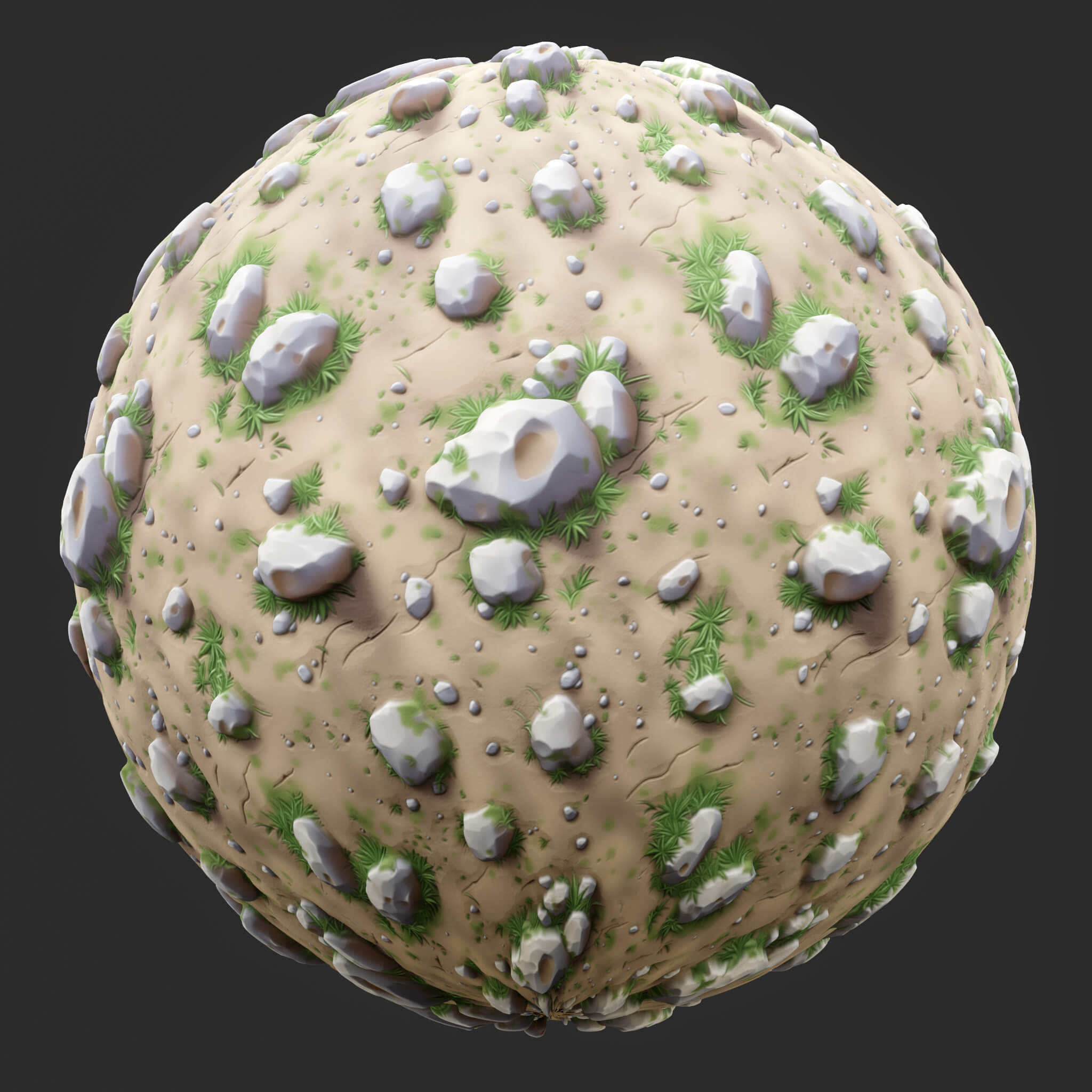 Stylized Ground Seamless Texture by zames1992d
