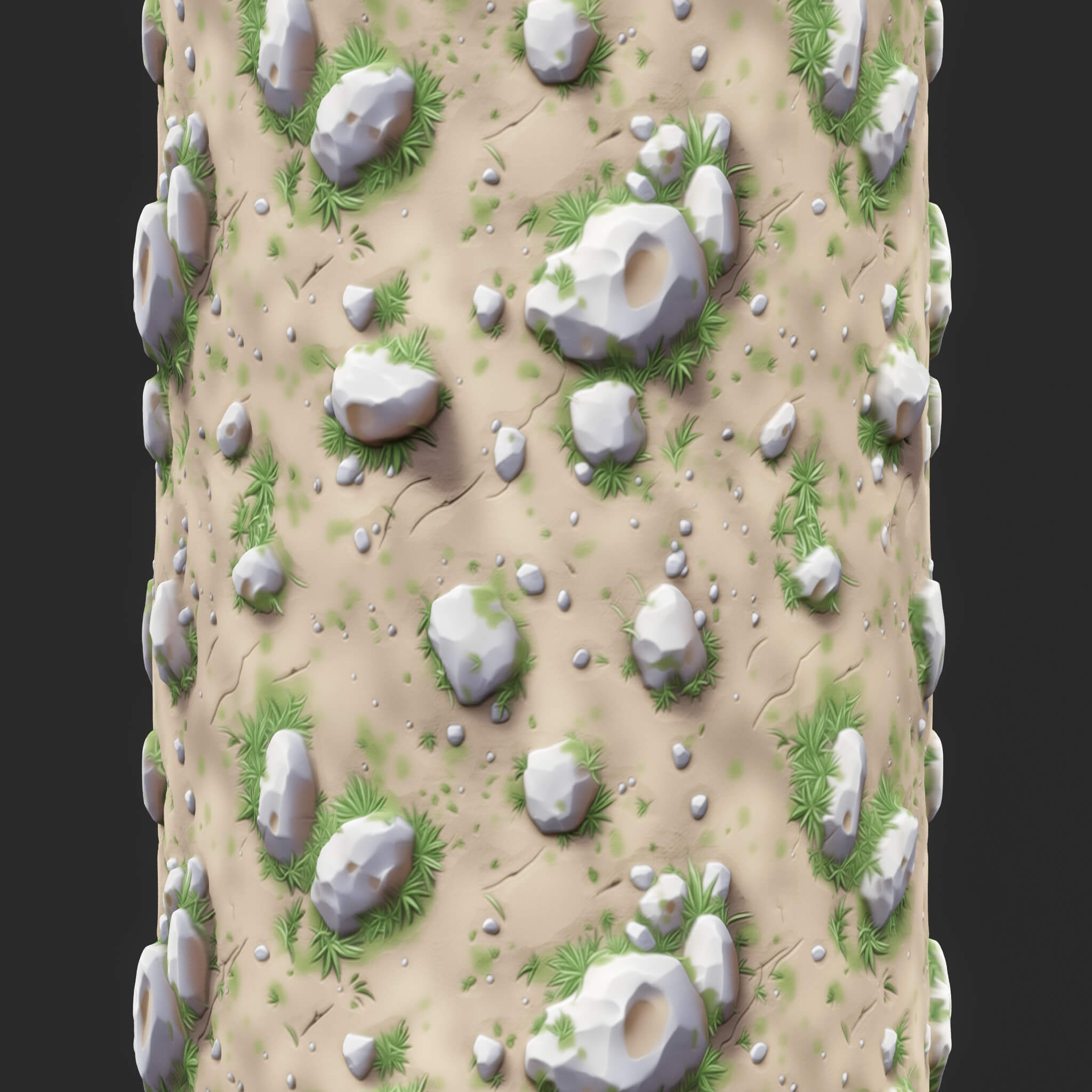 Stylized Ground Seamless Texture by zames1992d