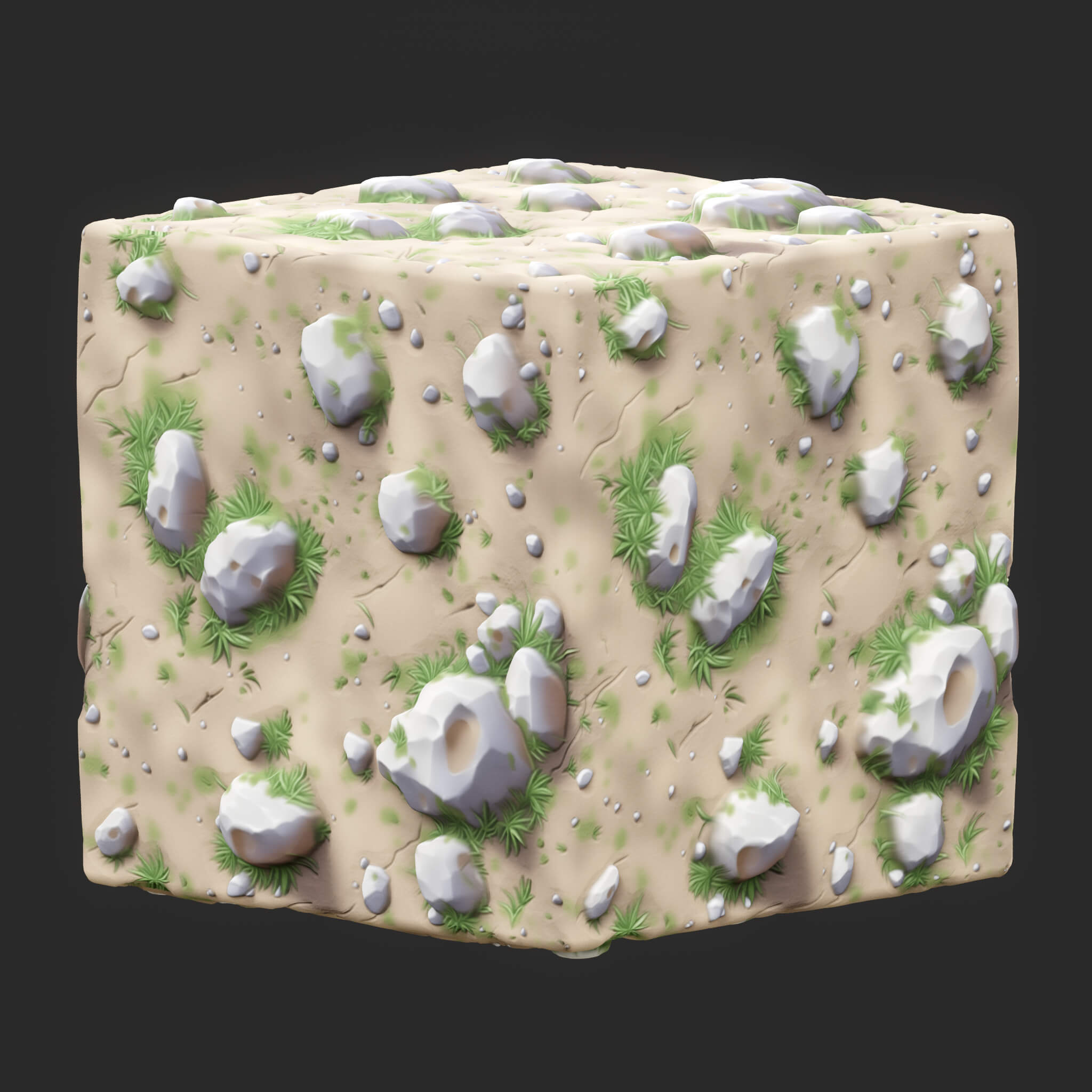 Stylized Ground Seamless Texture by zames1992d