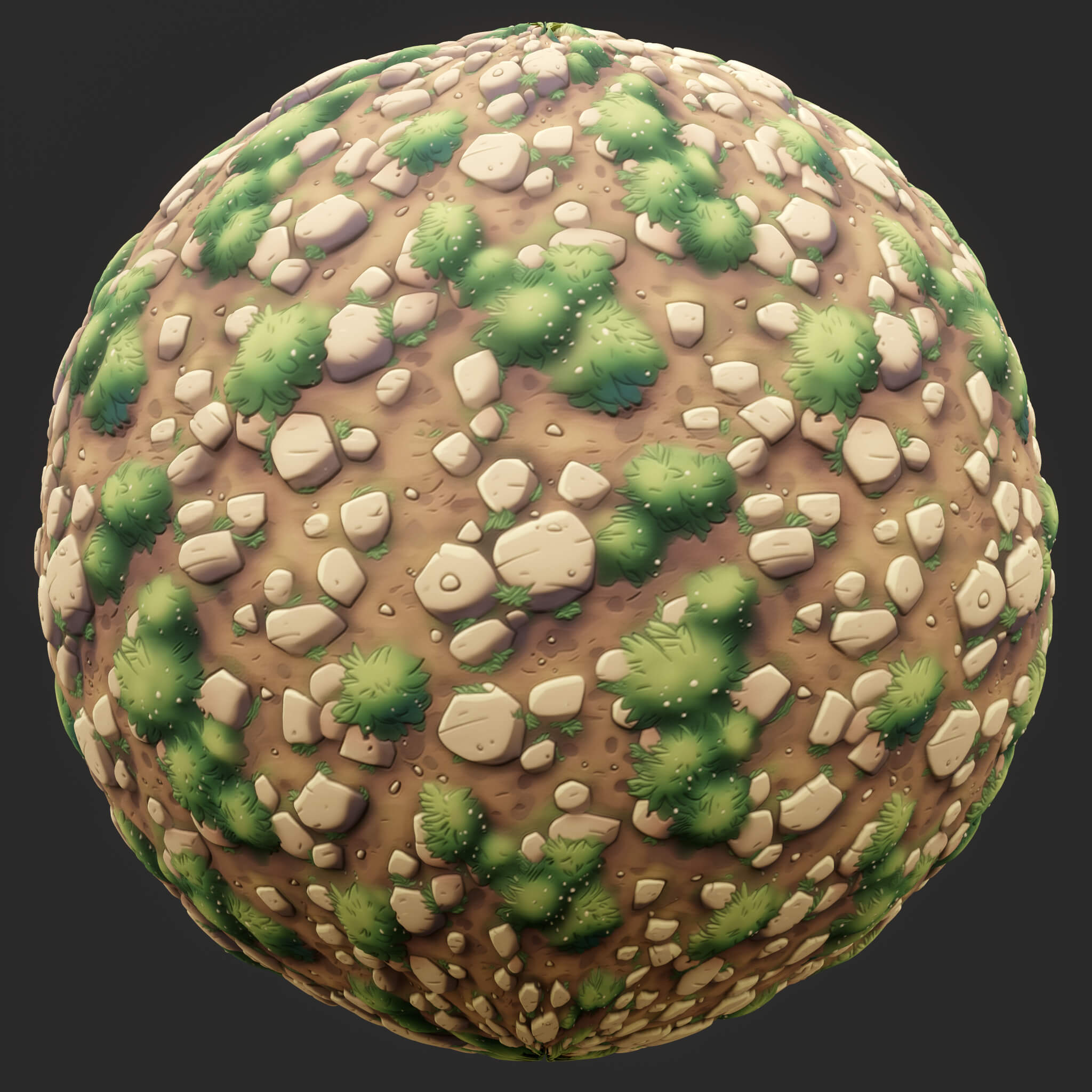 Stylized Ground Seamless Texture by zames1992d