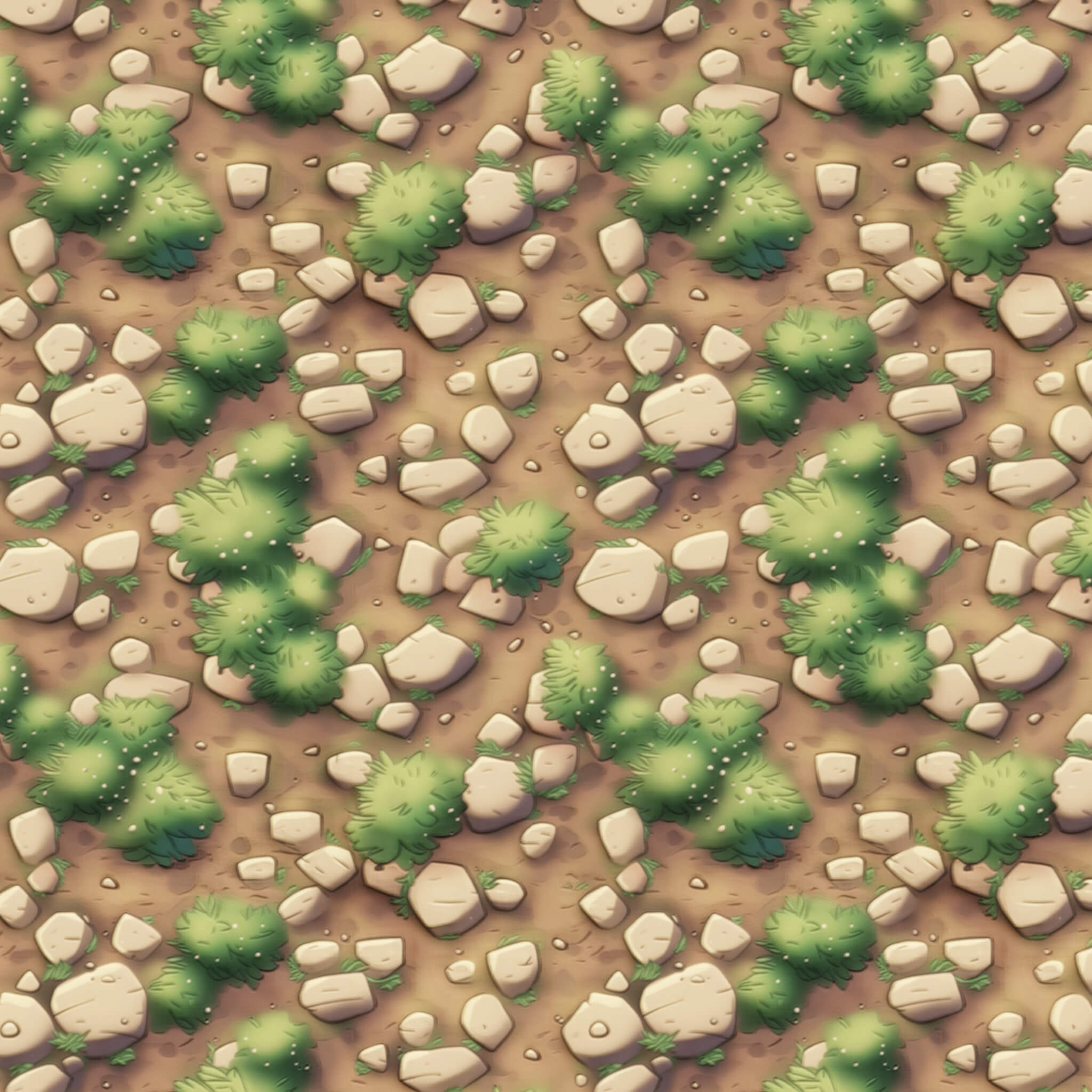 Stylized Ground Seamless Texture by zames1992d