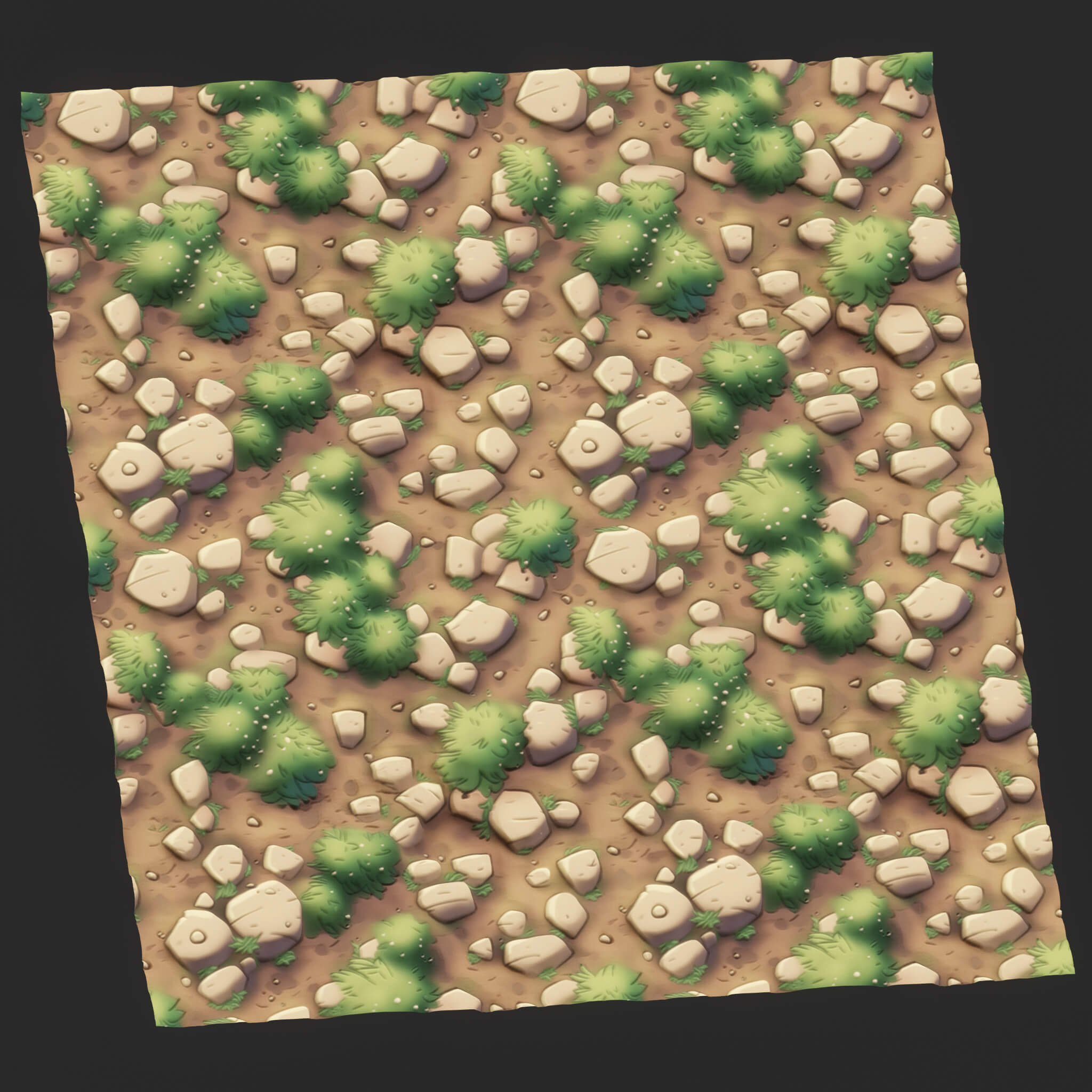 Stylized Ground Seamless Texture by zames1992d