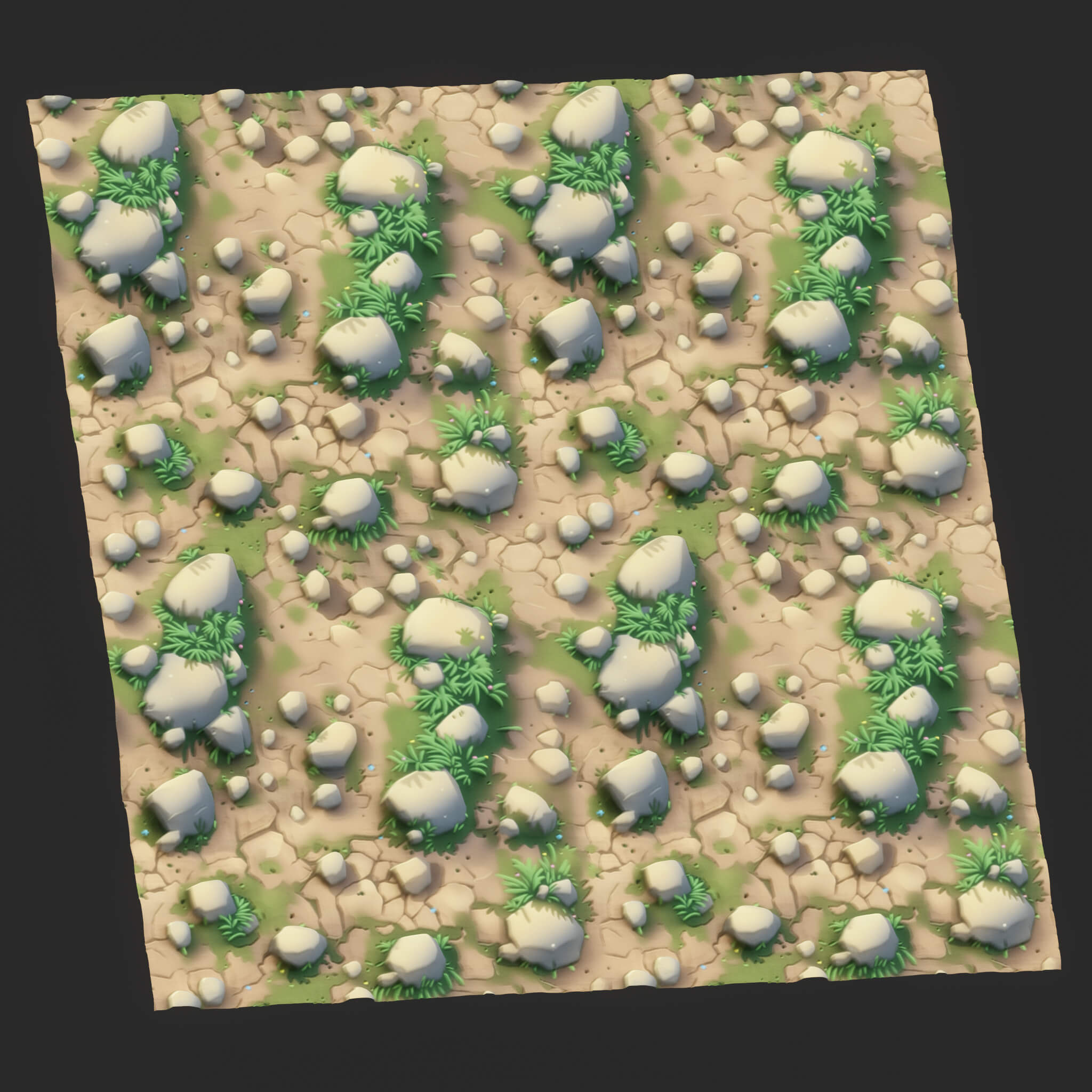 Stylized Ground Seamless Texture by zames1992d