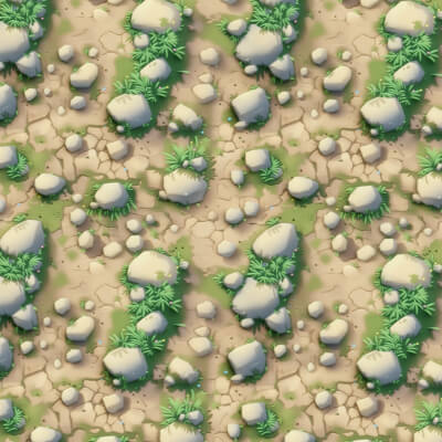 Stylized Ground Seamless Texture by zames1992d