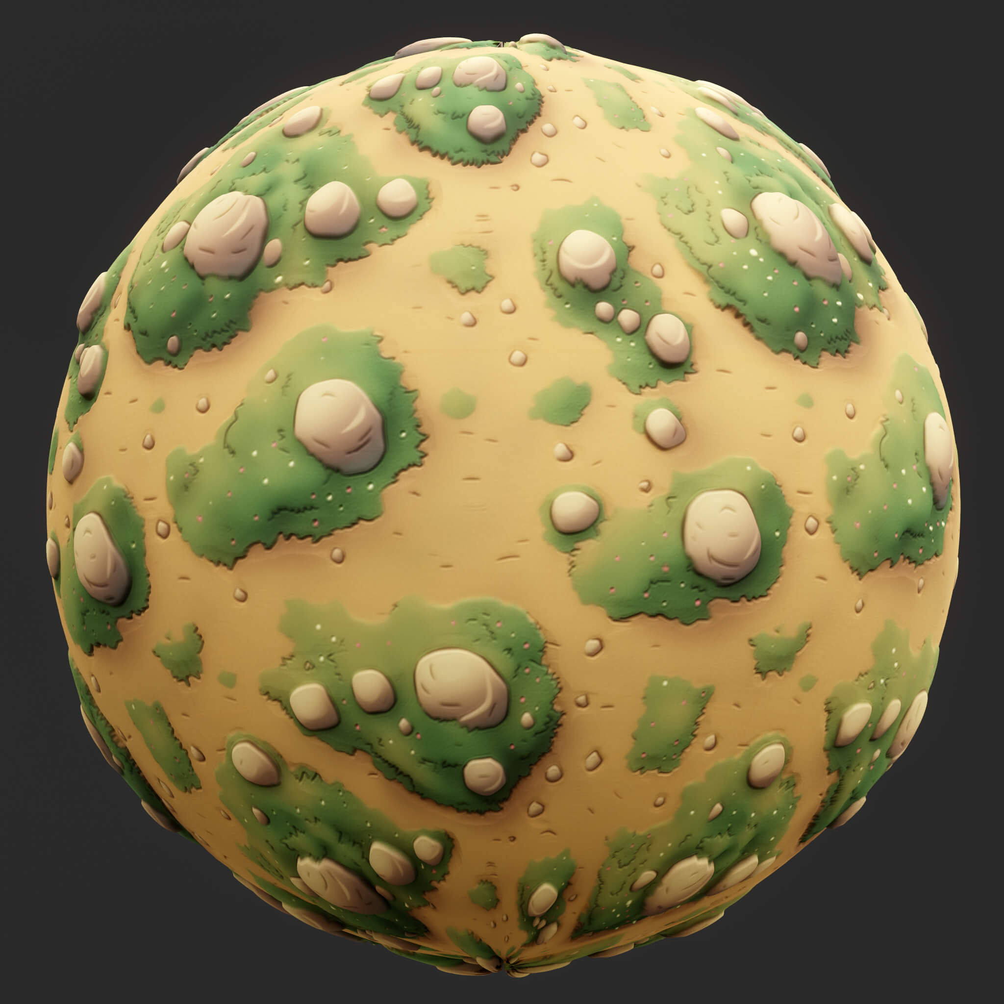 Stylized Ground Seamless Texture by zames1992d