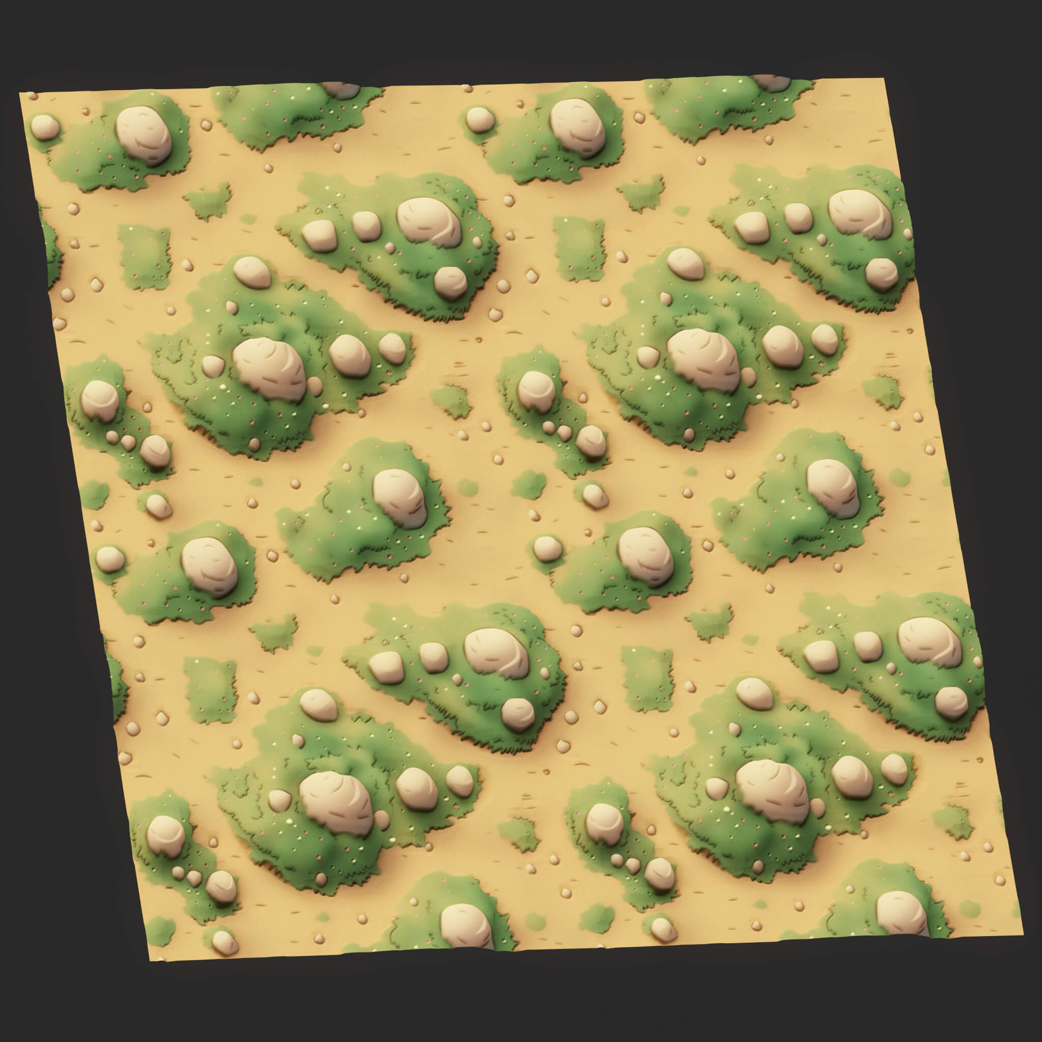 Stylized Ground Seamless Texture by zames1992d