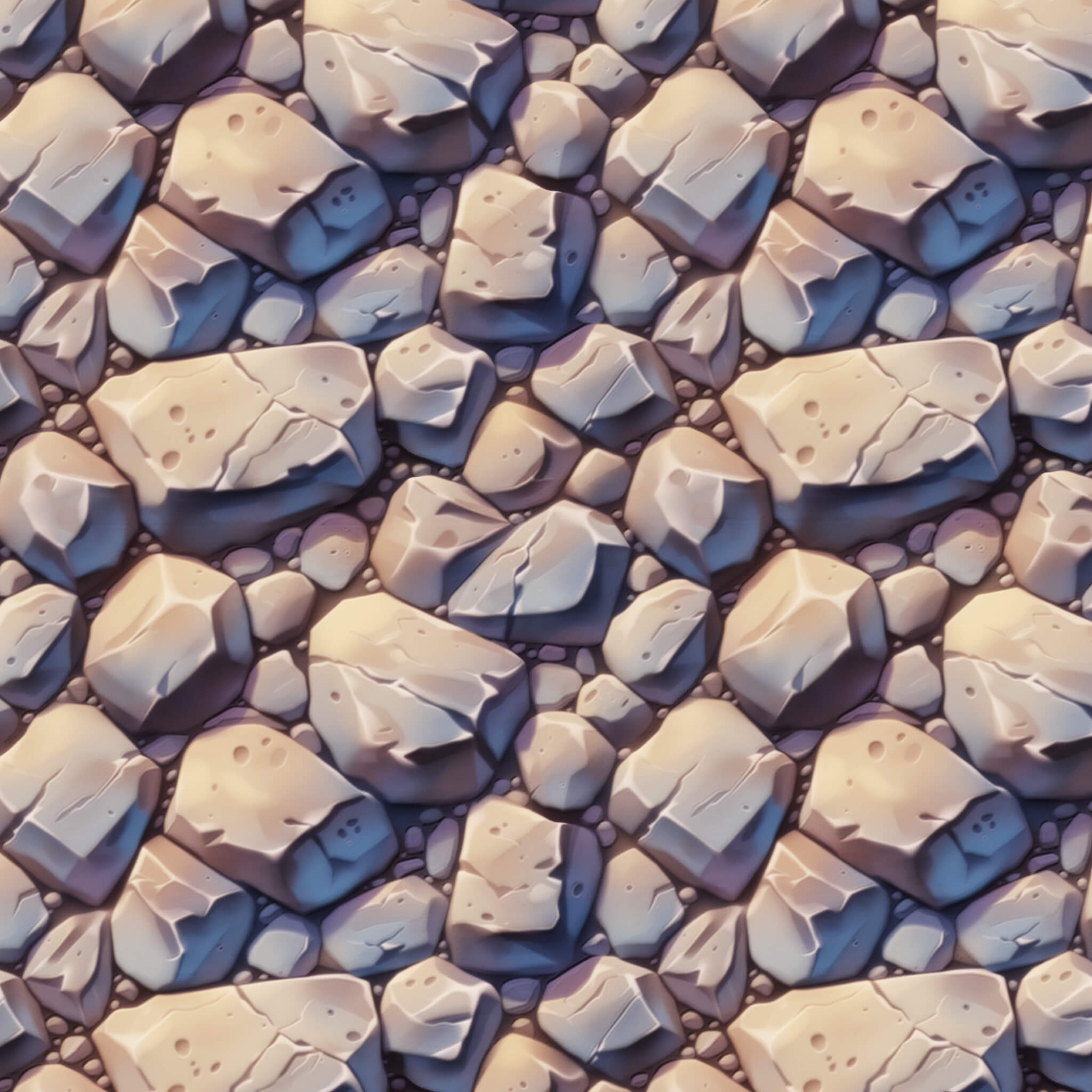 Stylized Ground Seamless Texture by zames1992d