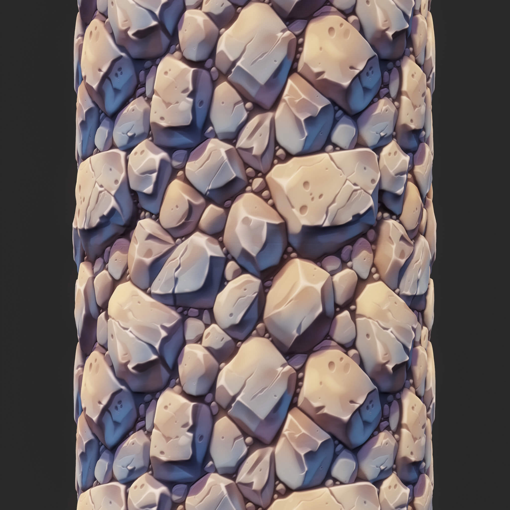 Stylized Ground Seamless Texture by zames1992d