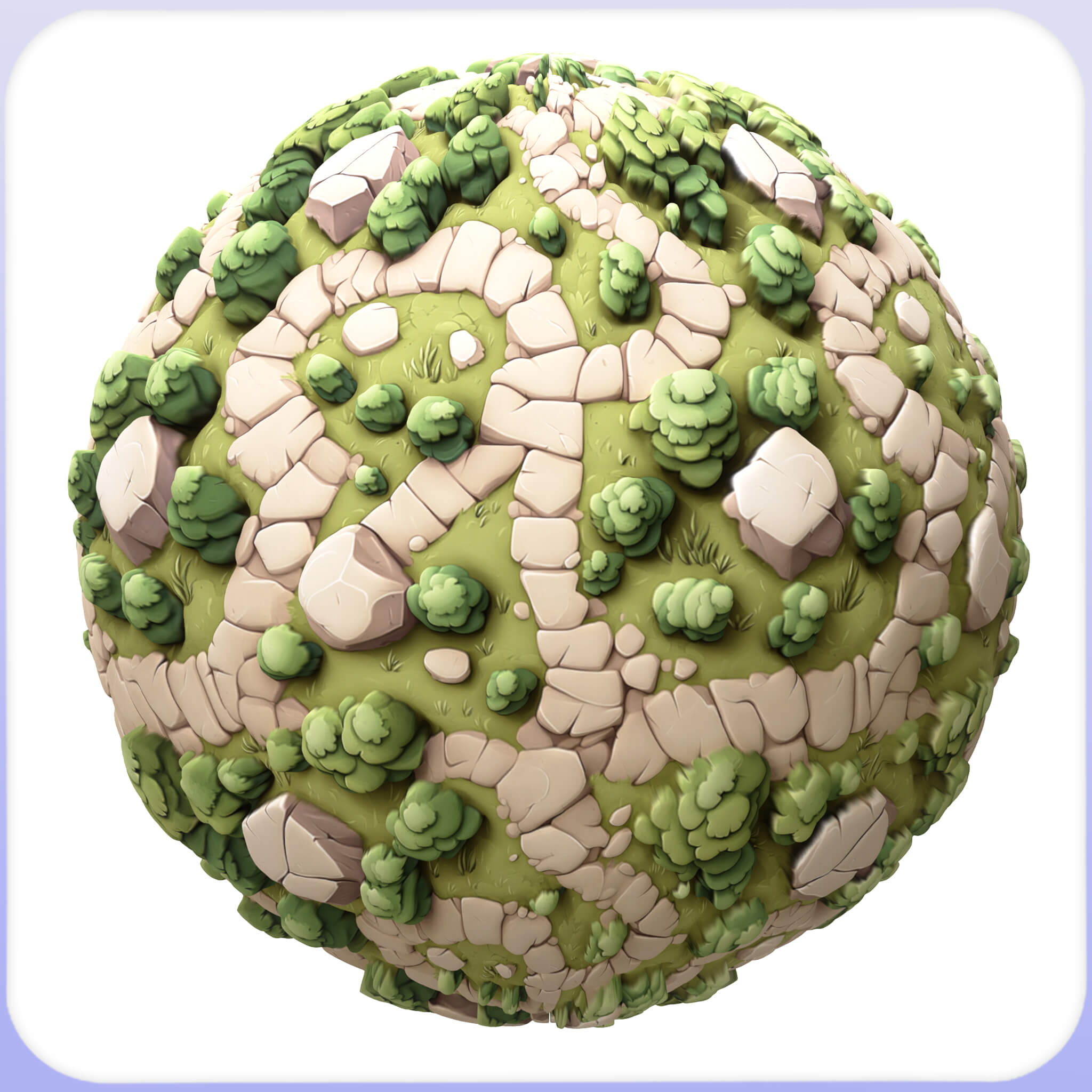 Stylized Ground Seamless Texture by zames1992d