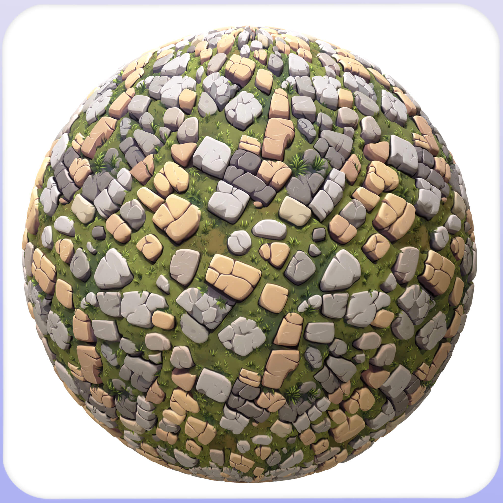 Stylized Ground Seamless Texture by zames1992d