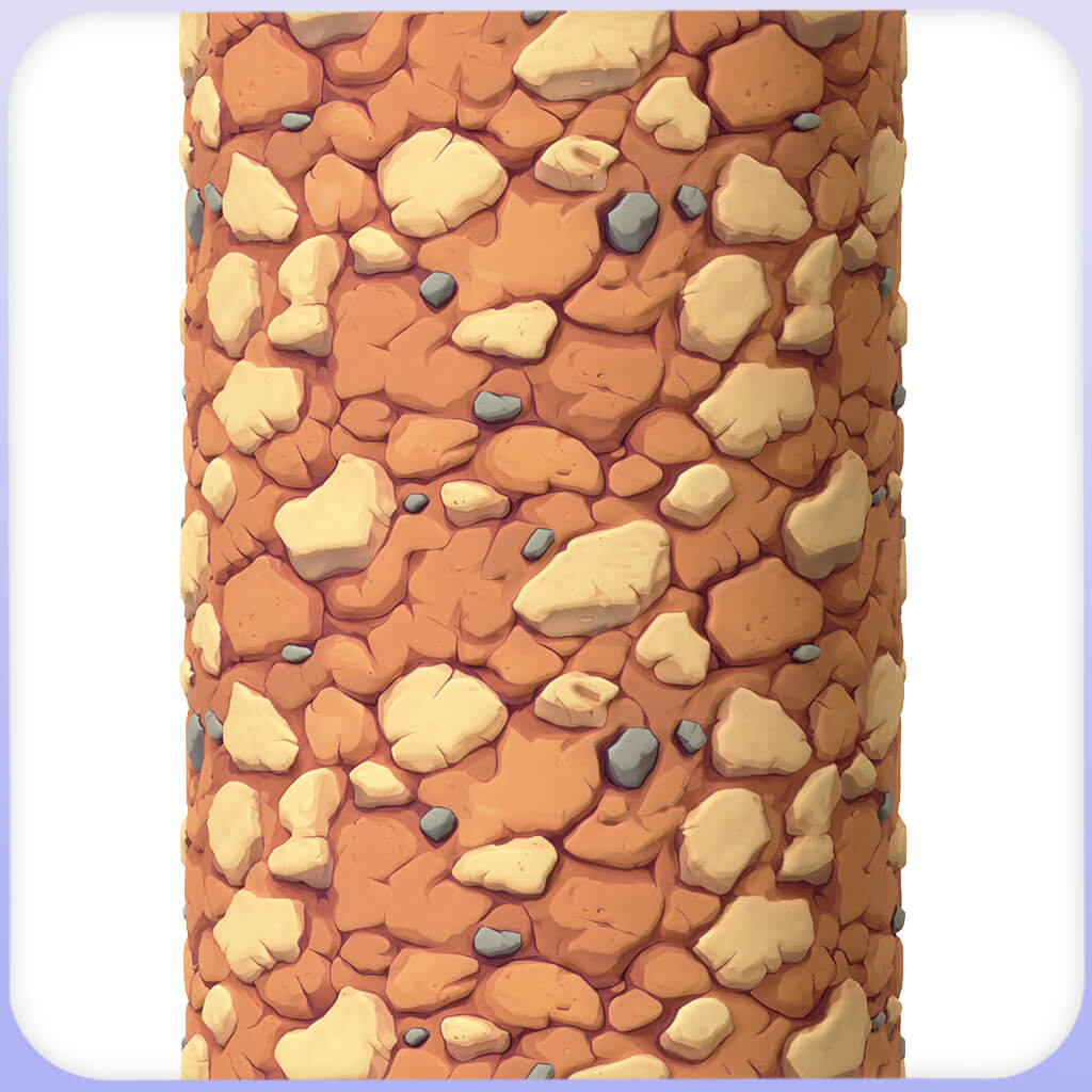 Stylized Ground Seamless Texture by zames1992d