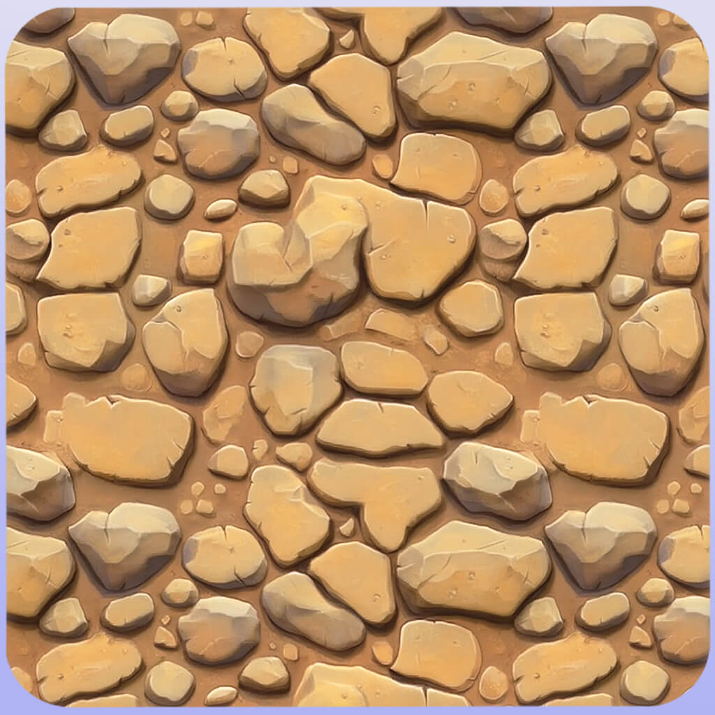 Stylized Ground Seamless Texture by zames1992d