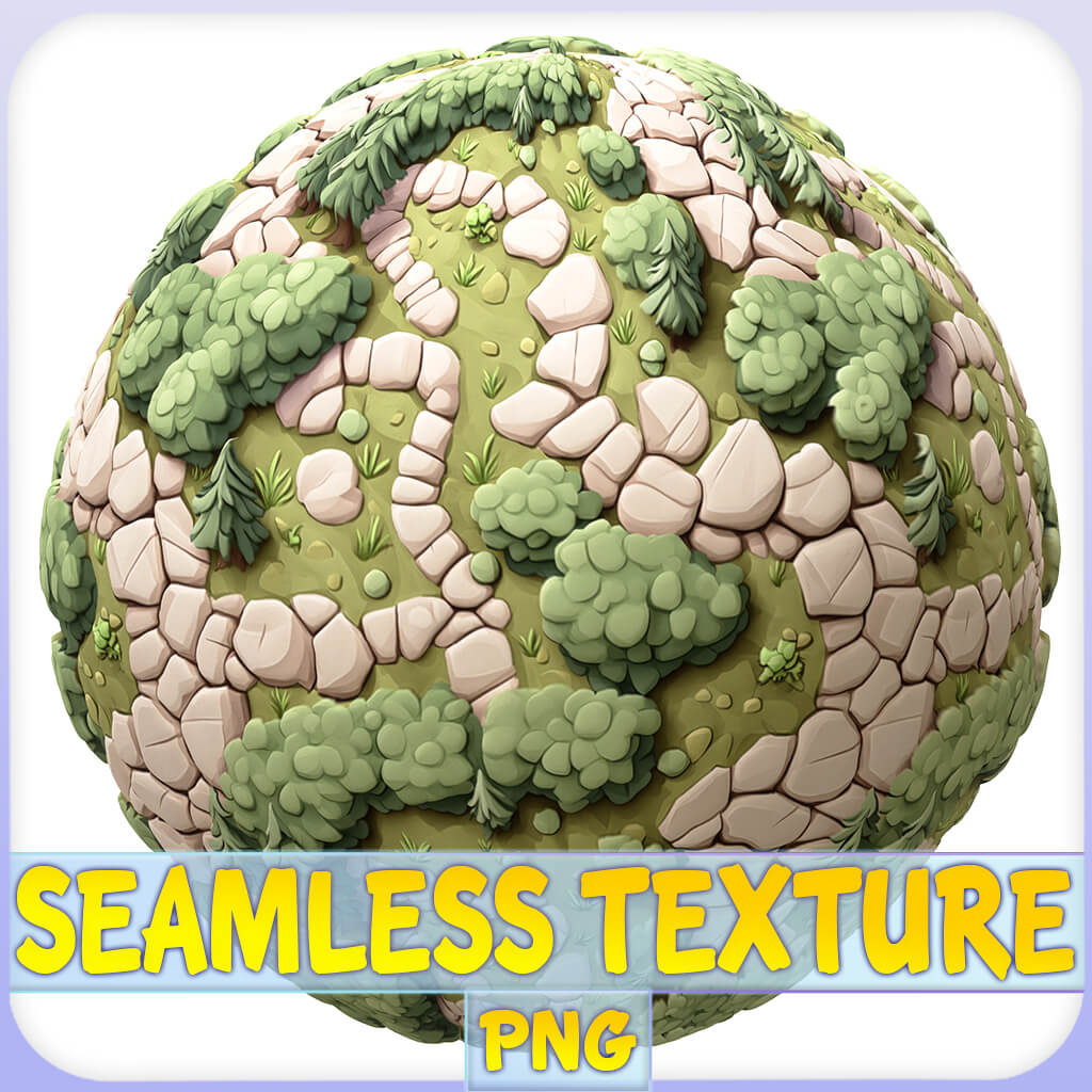 Stylized Ground Seamless Texture by zames1992d