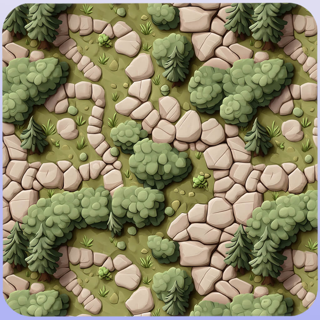 Stylized Ground Seamless Texture by zames1992d