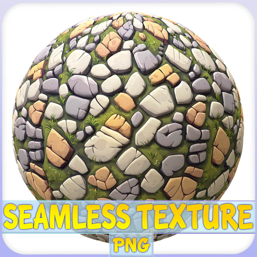 Stylized Ground Seamless Texture by zames1992d