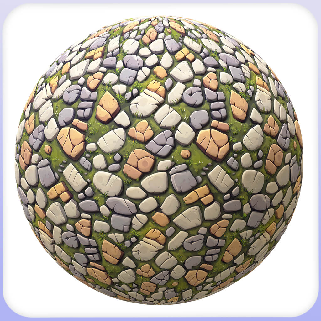 Stylized Ground Seamless Texture by zames1992d