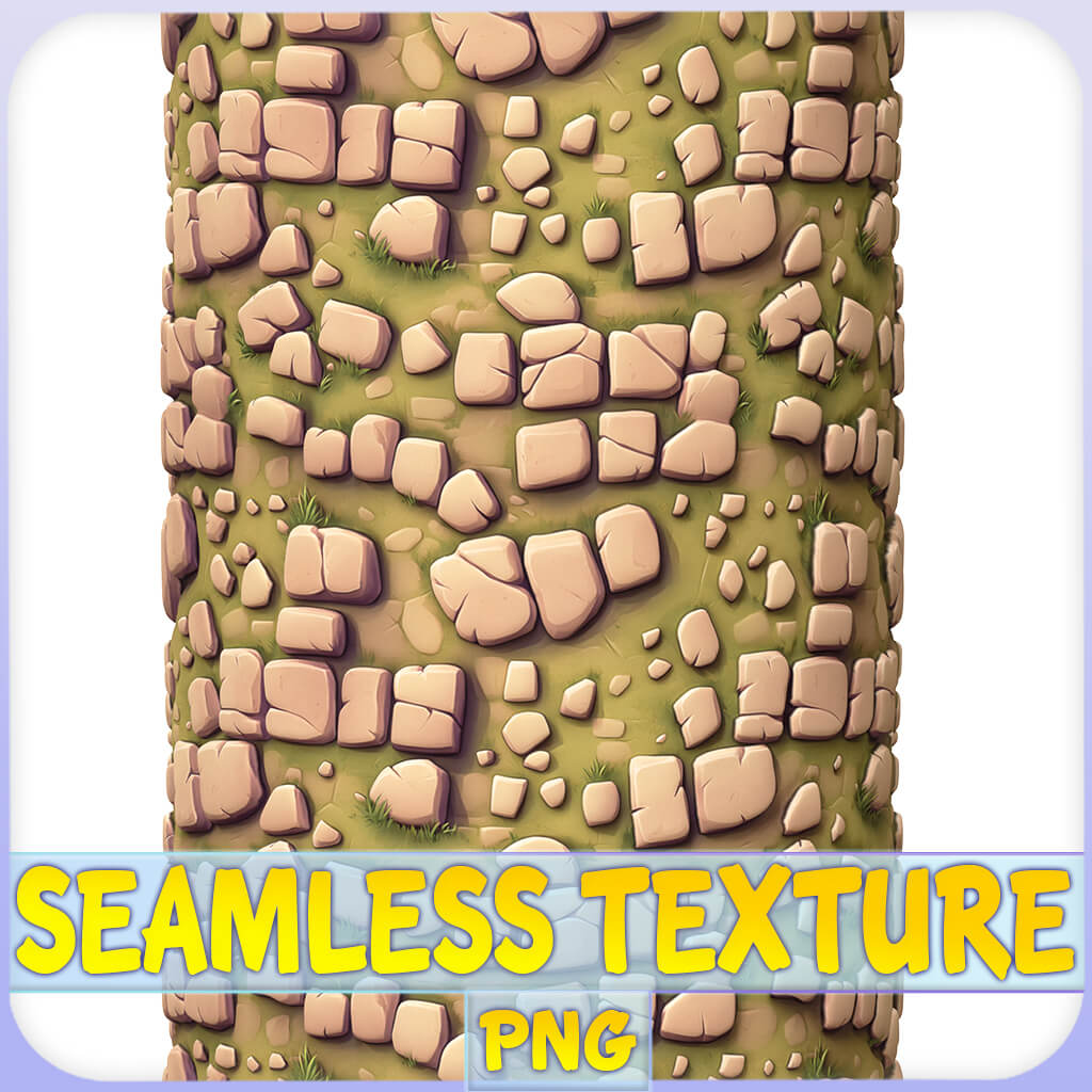 Stylized Ground Seamless Texture by zames1992d