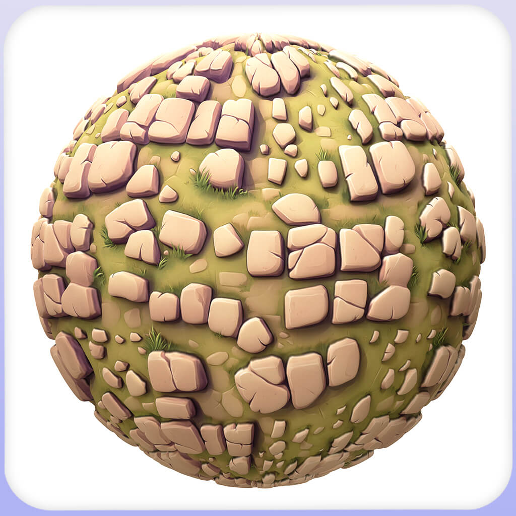 Stylized Ground Seamless Texture by zames1992d