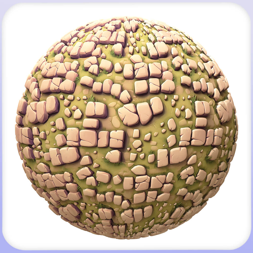 Stylized Ground Seamless Texture by zames1992d