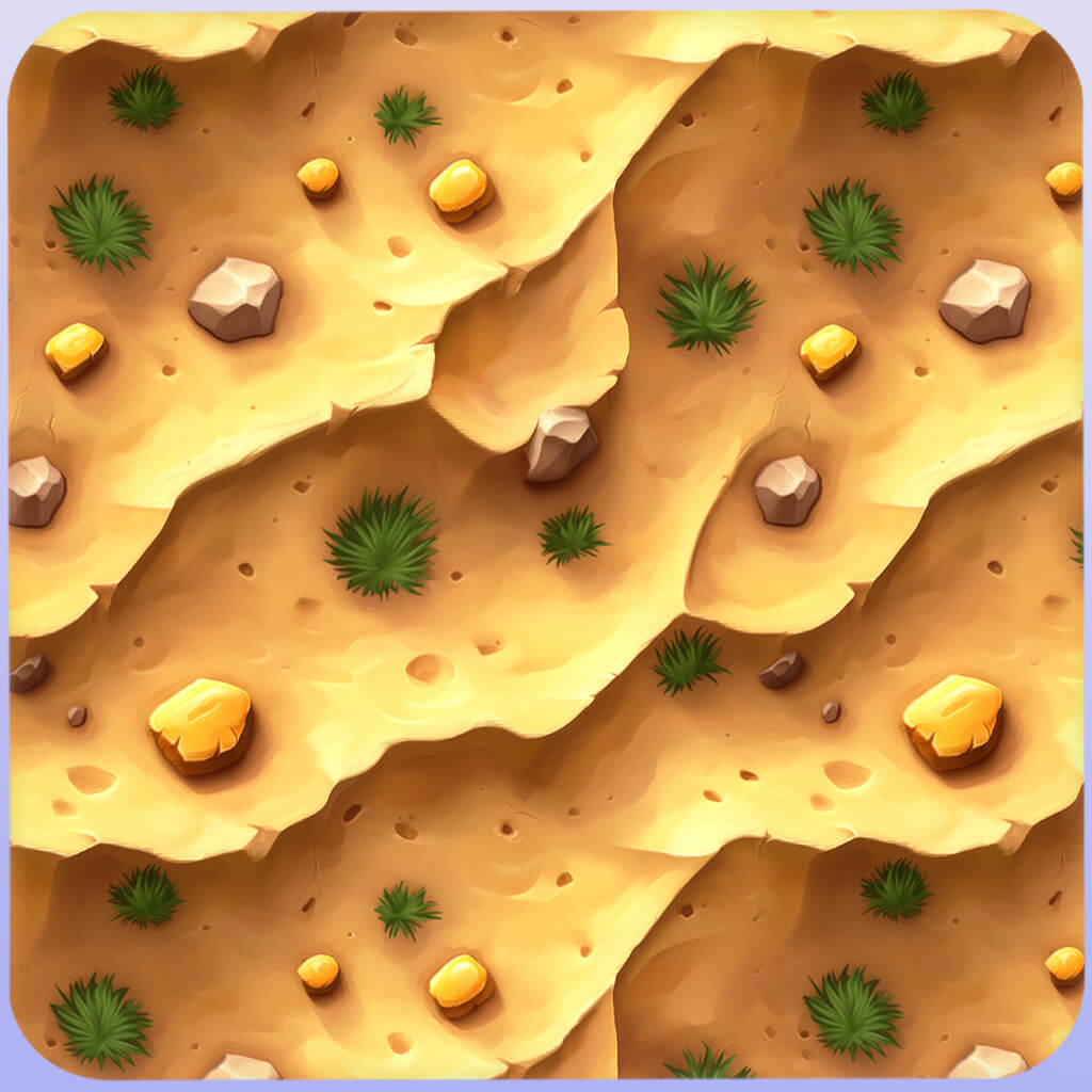 Stylized Ground Seamless Texture by zames1992d