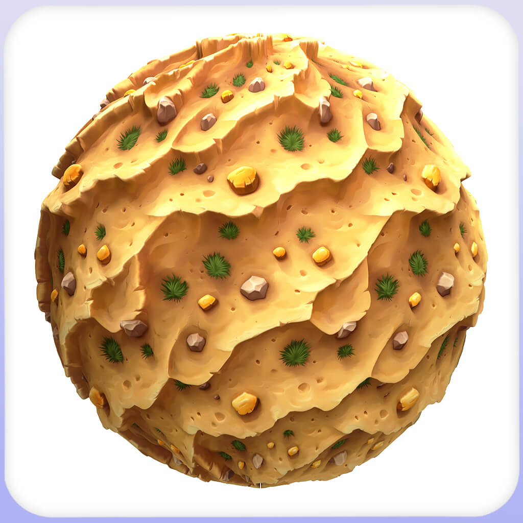 Stylized Ground Seamless Texture by zames1992d