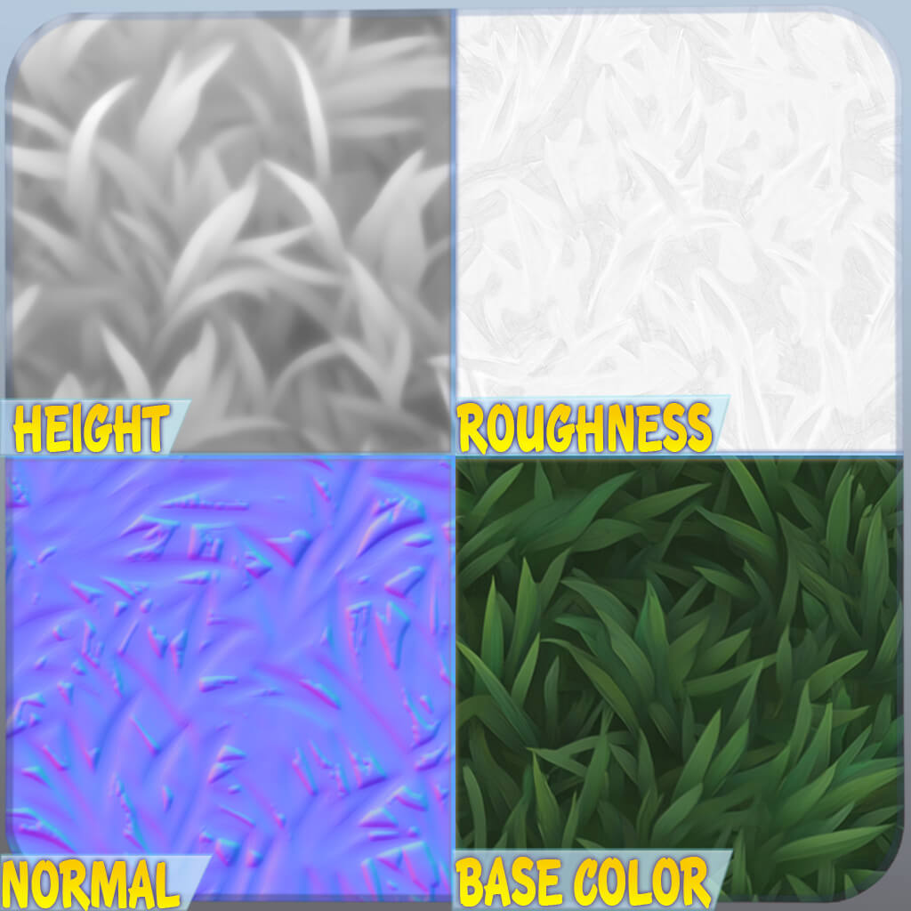 Stylized Ground Seamless Texture by zames1992d