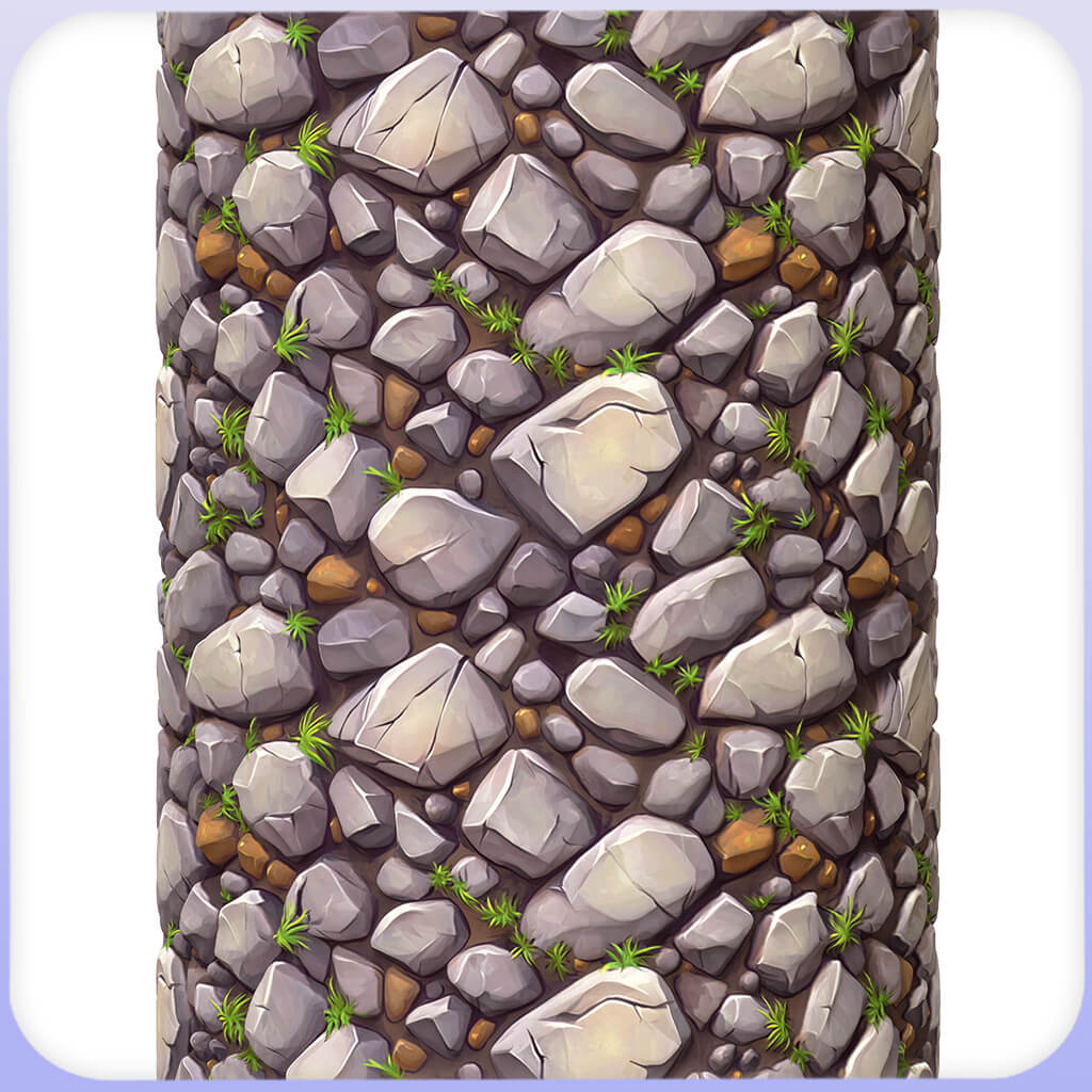 Stylized Ground Seamless Texture by zames1992d