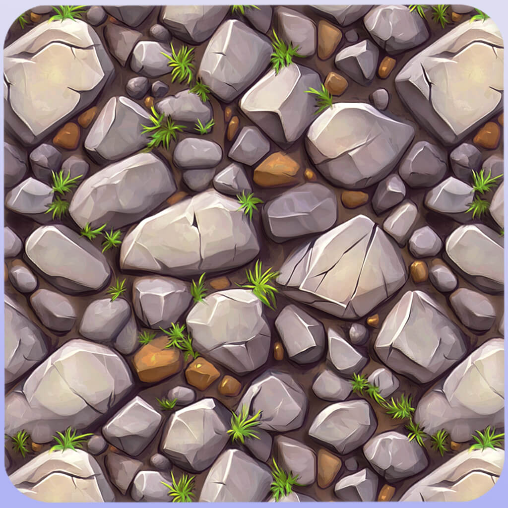 Stylized Ground Seamless Texture by zames1992d
