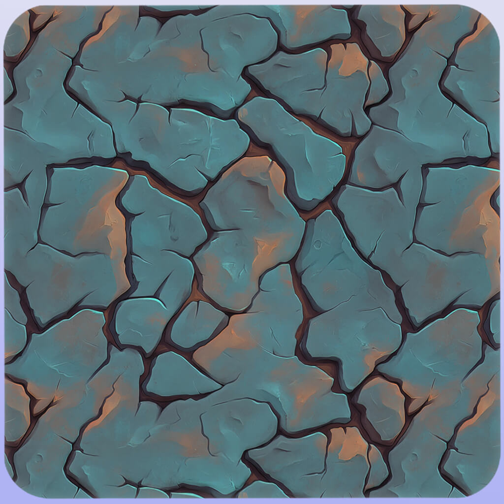 Stylized Ground Seamless Texture by zames1992d