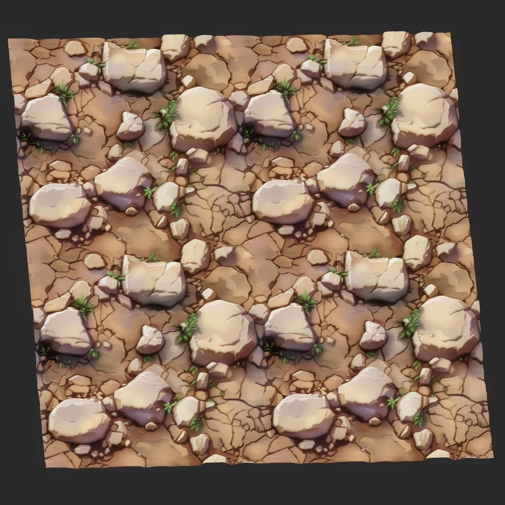 Stylized Ground Seamless Texture by zames1992d