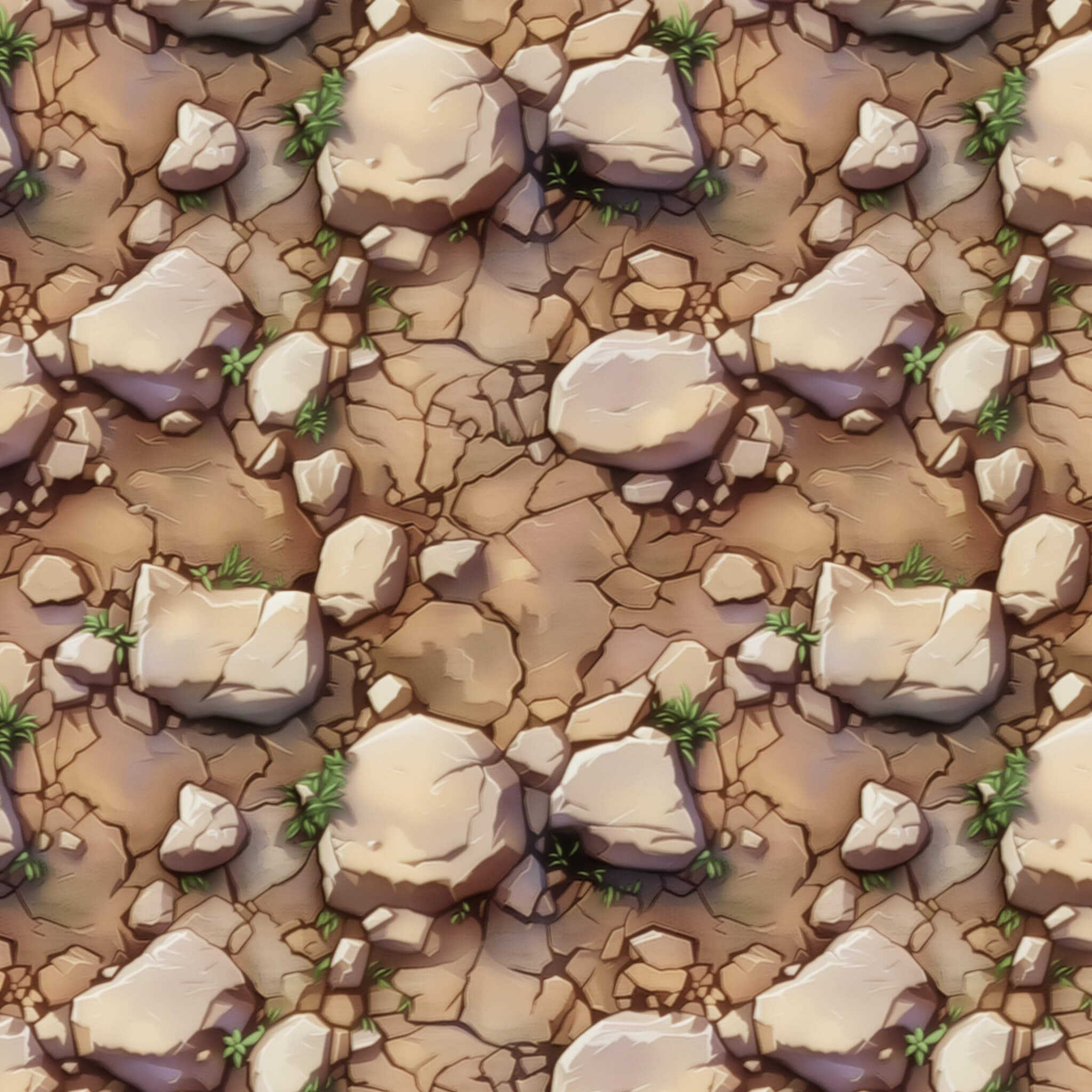 Stylized Ground Seamless Texture by zames1992d