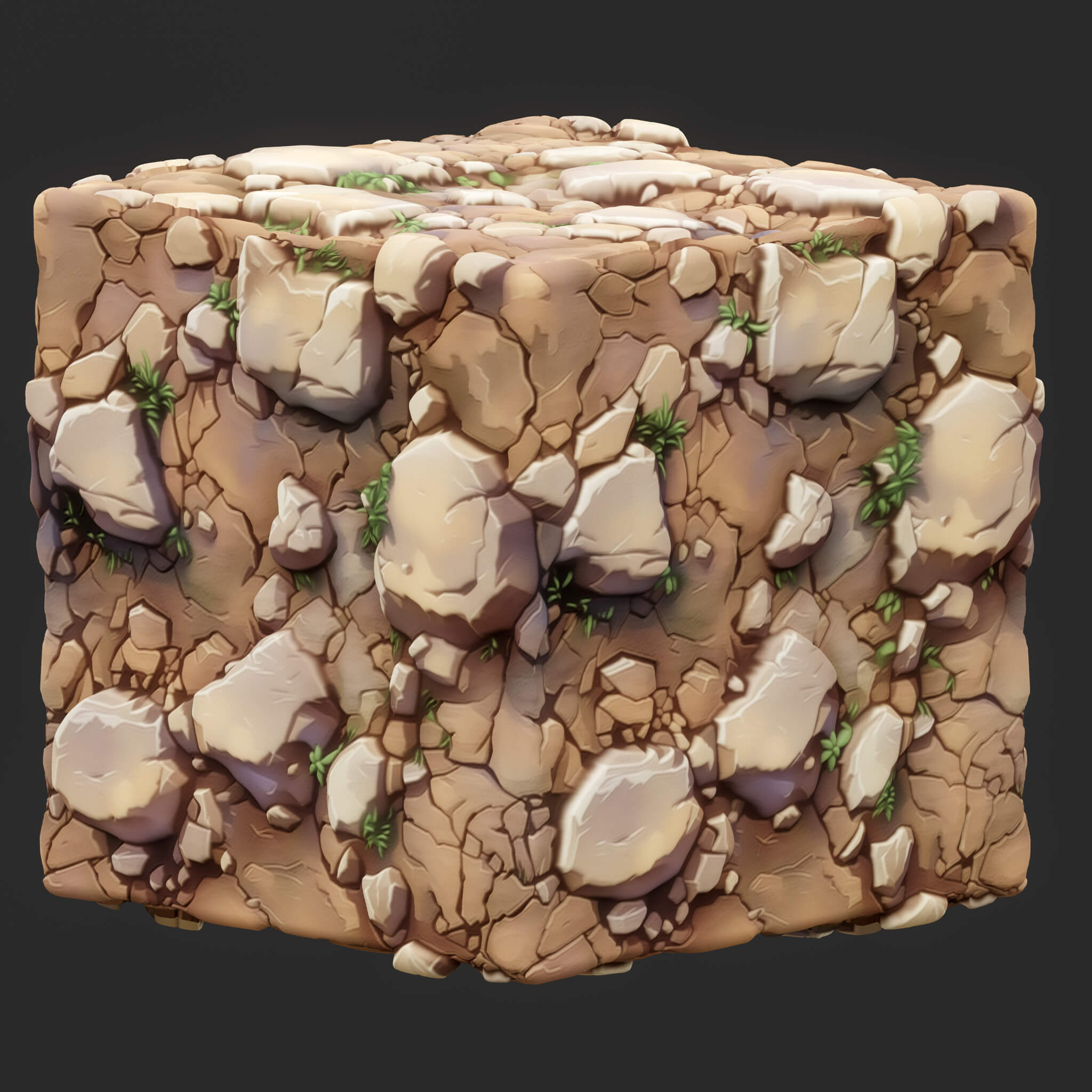 Stylized Ground Seamless Texture by zames1992d